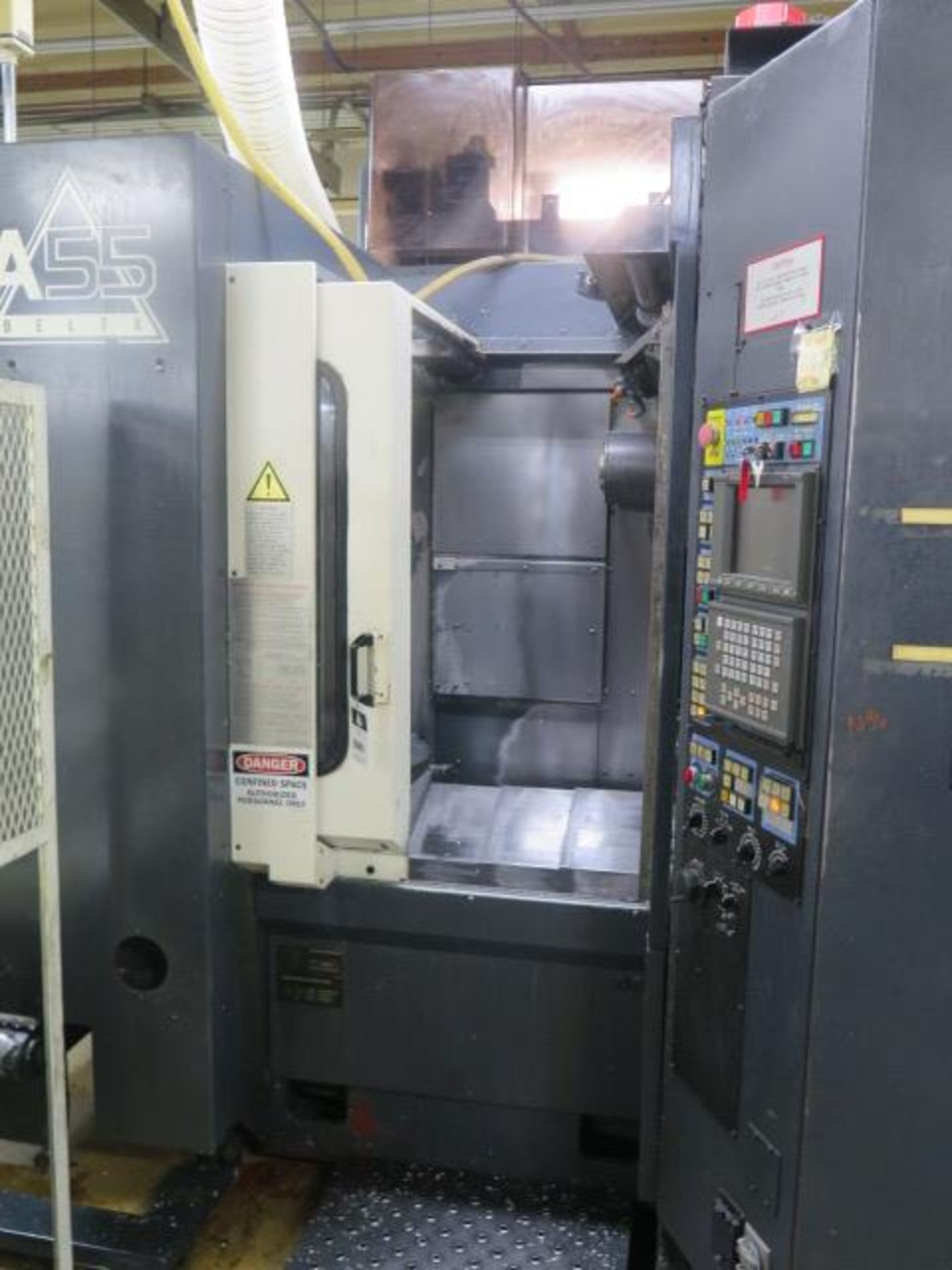MakinoA55 Delta A55/128 2-Pallet CNC Horizontal Machining Center s/n ...