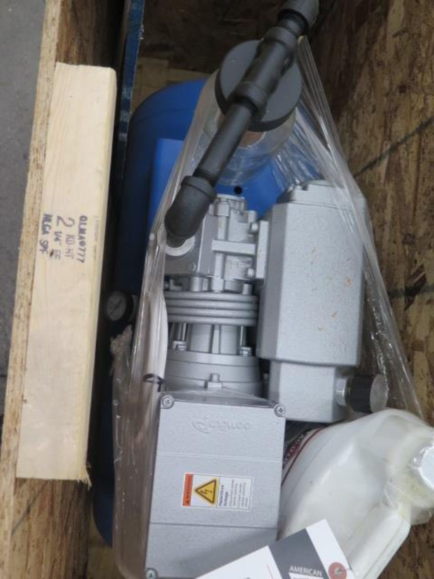 Vac-U-Lok mdl. SHDP-7 Vacuum Pump w/ Tank (SOLD AS-IS - NO WARRANTY)