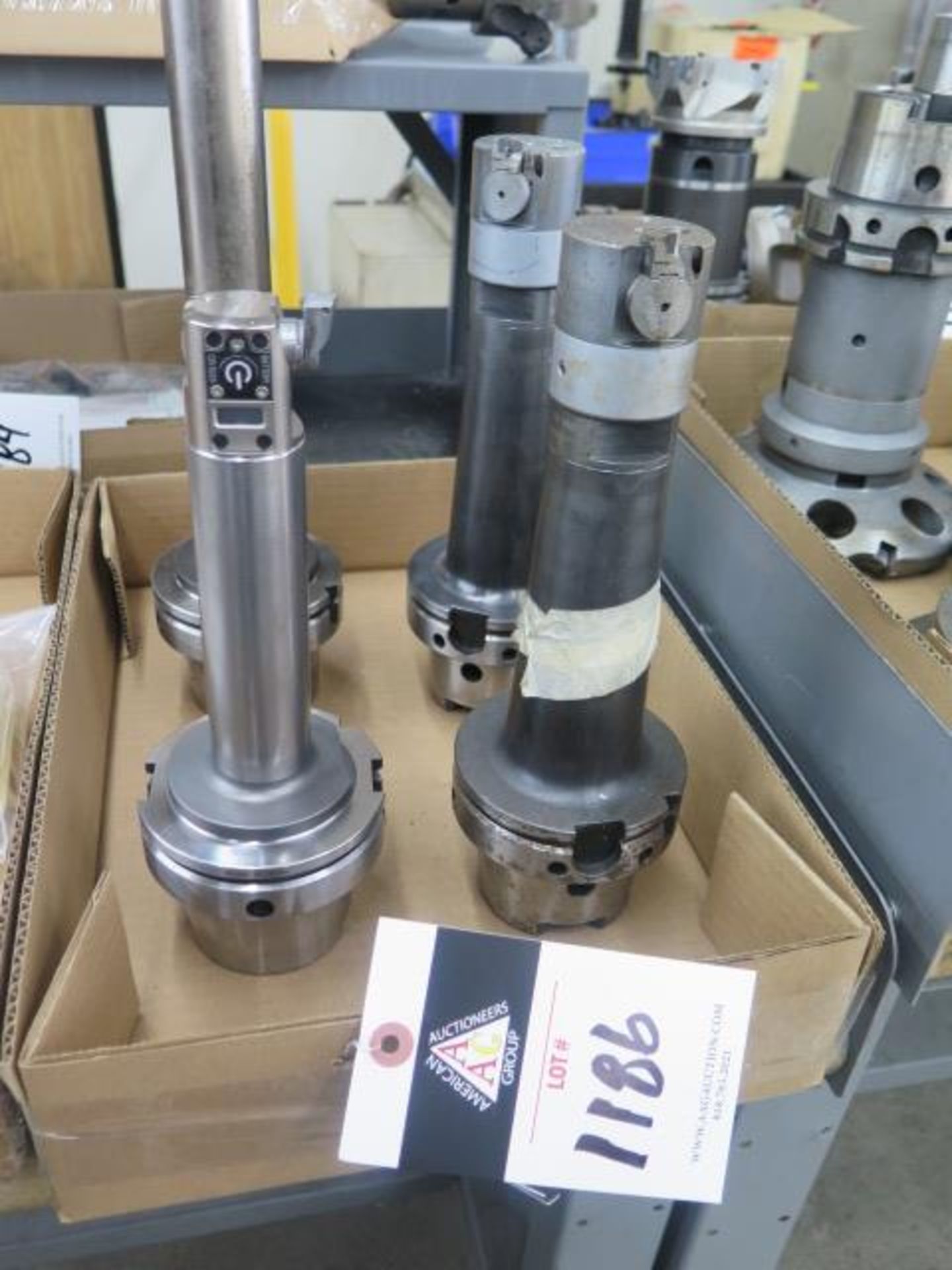 HSK100 Precision Boring Heads (4) (SOLD AS-IS - NO WARRANTY)