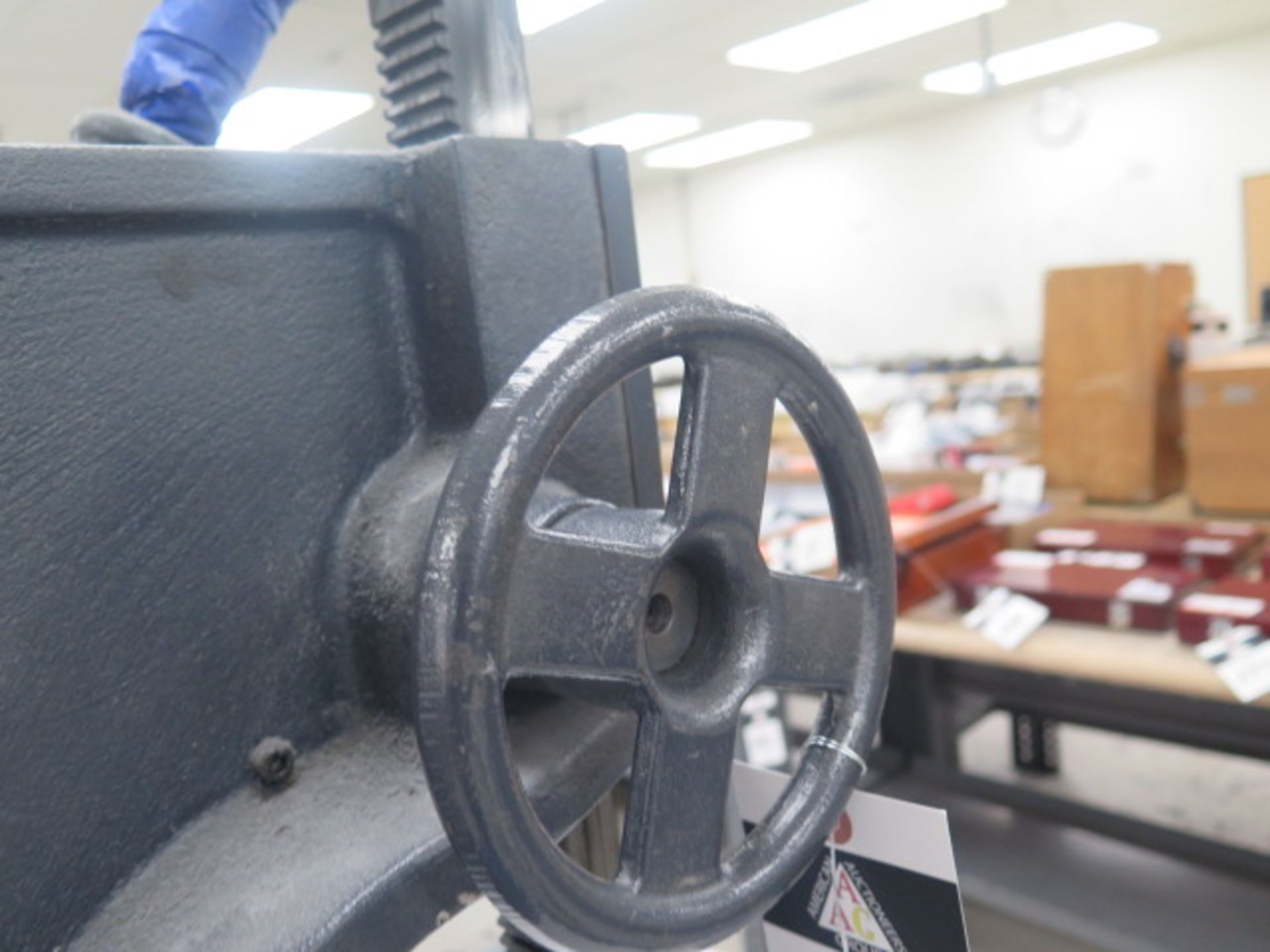 Dake 1 1/2-B1 Arbor Press w/ Rolling Table (SOLD AS-IS - NO WARRANTY)