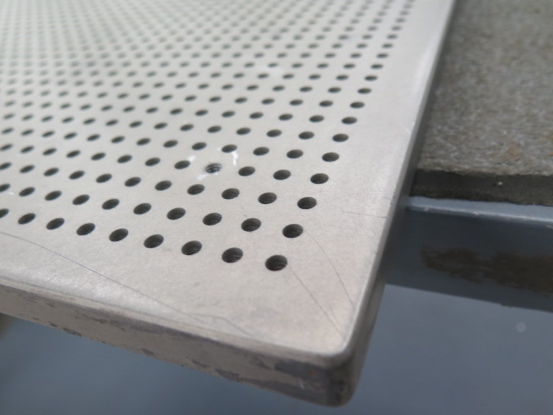 Renishaw 36" x 36" CMM Tapped-Hole Fixture Plate (SOLD AS-IS - NO WARRANTY)