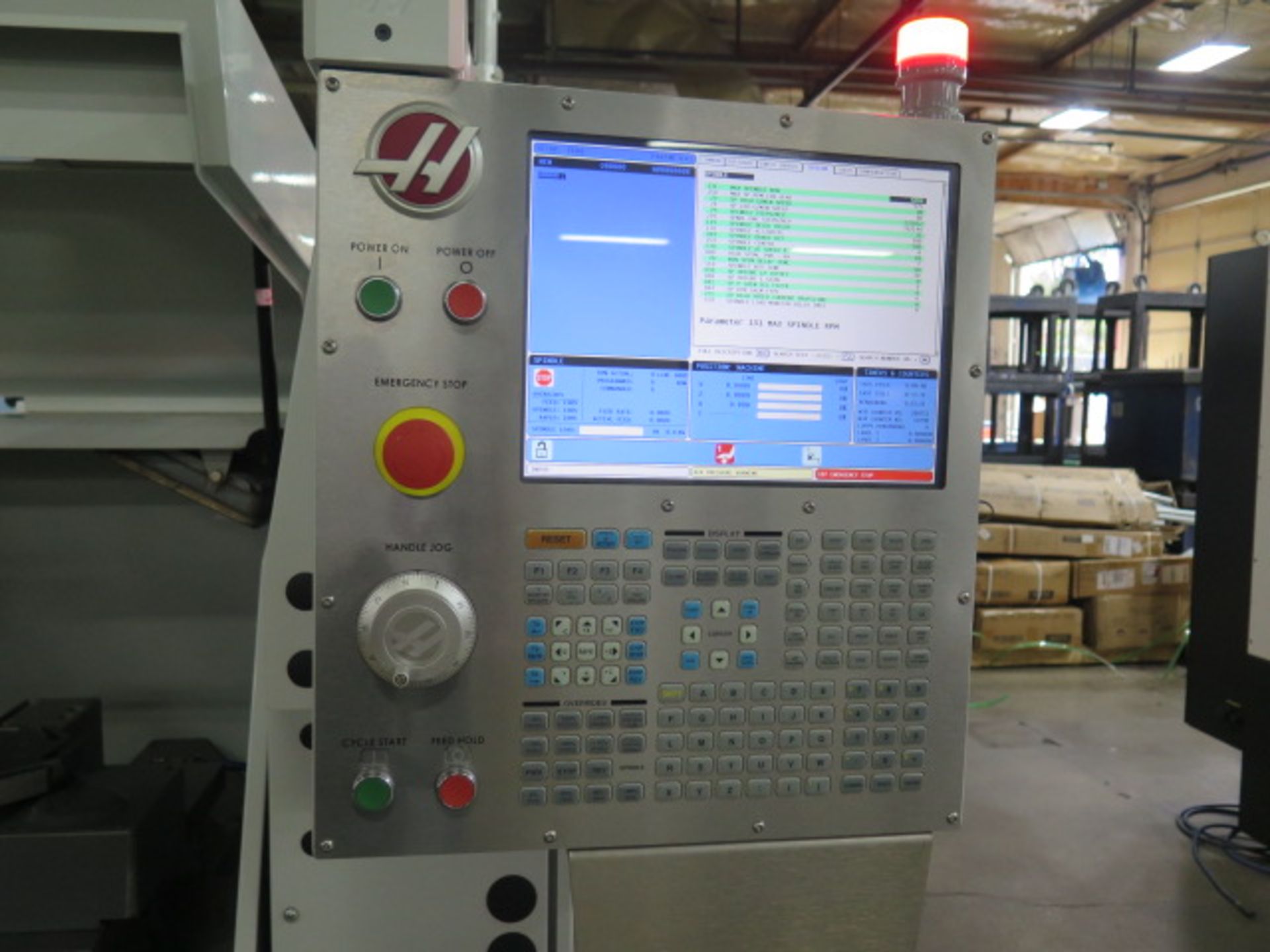 2018 Haas CL-1 CNC Chucker s/n 3109686 w/ Haas Controls, 8-Station ...