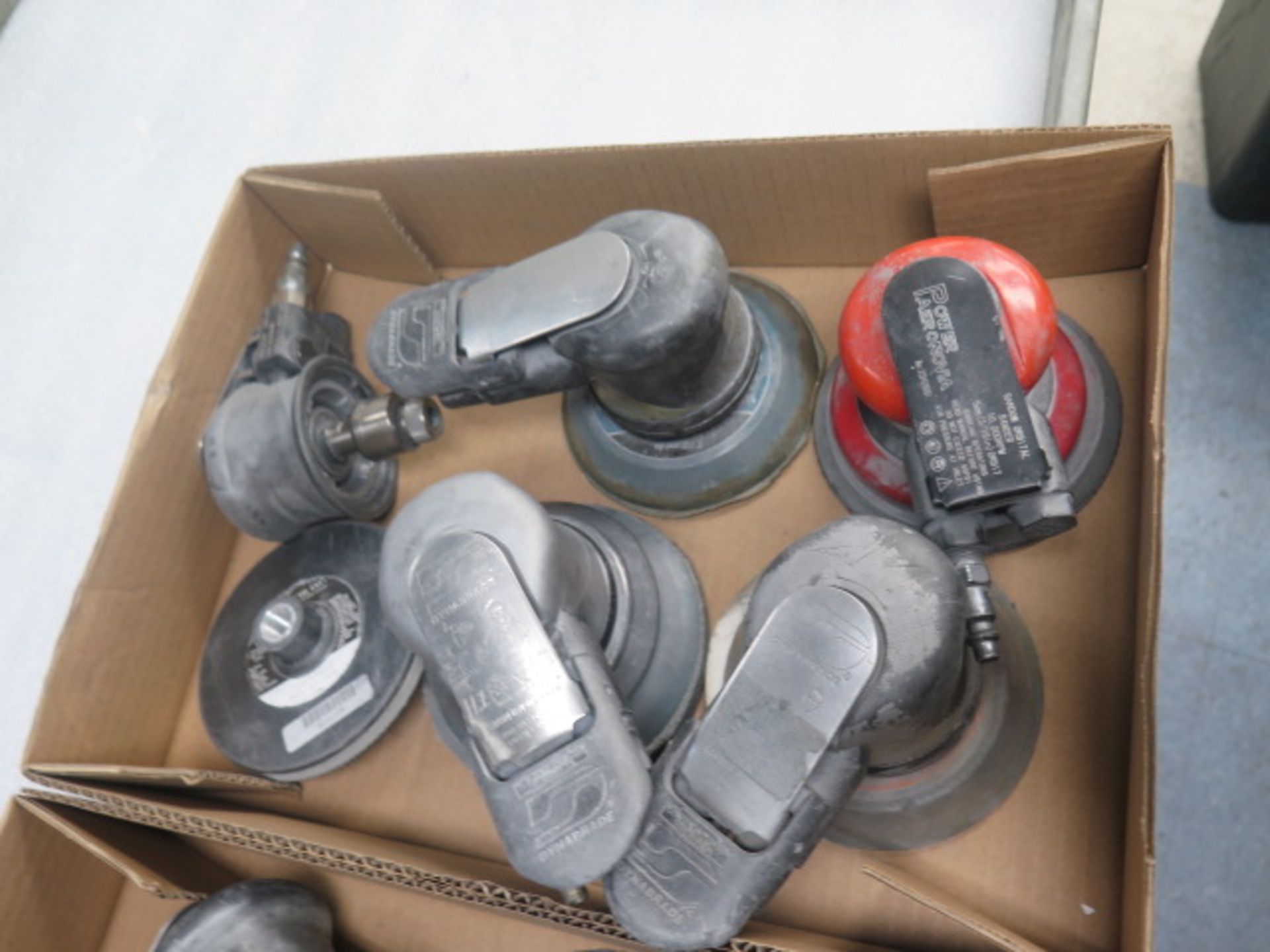 Dynabrade Pneumatic Orbital Sanders (10) (SOLD AS-IS - NO WARRANTY)