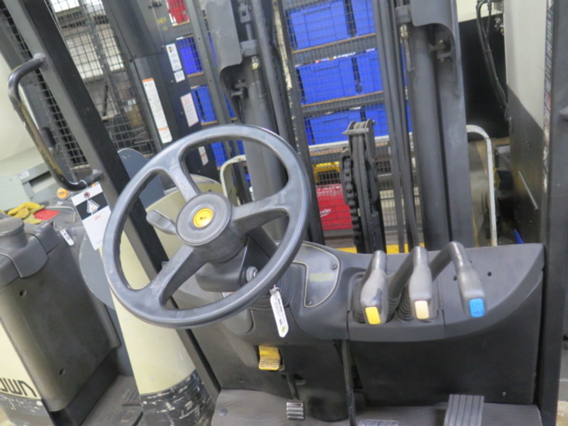 Clark ECG25 4800 Lb Cap Electric Forklift s/n ECG358-0011-6751 w/ 3 ...