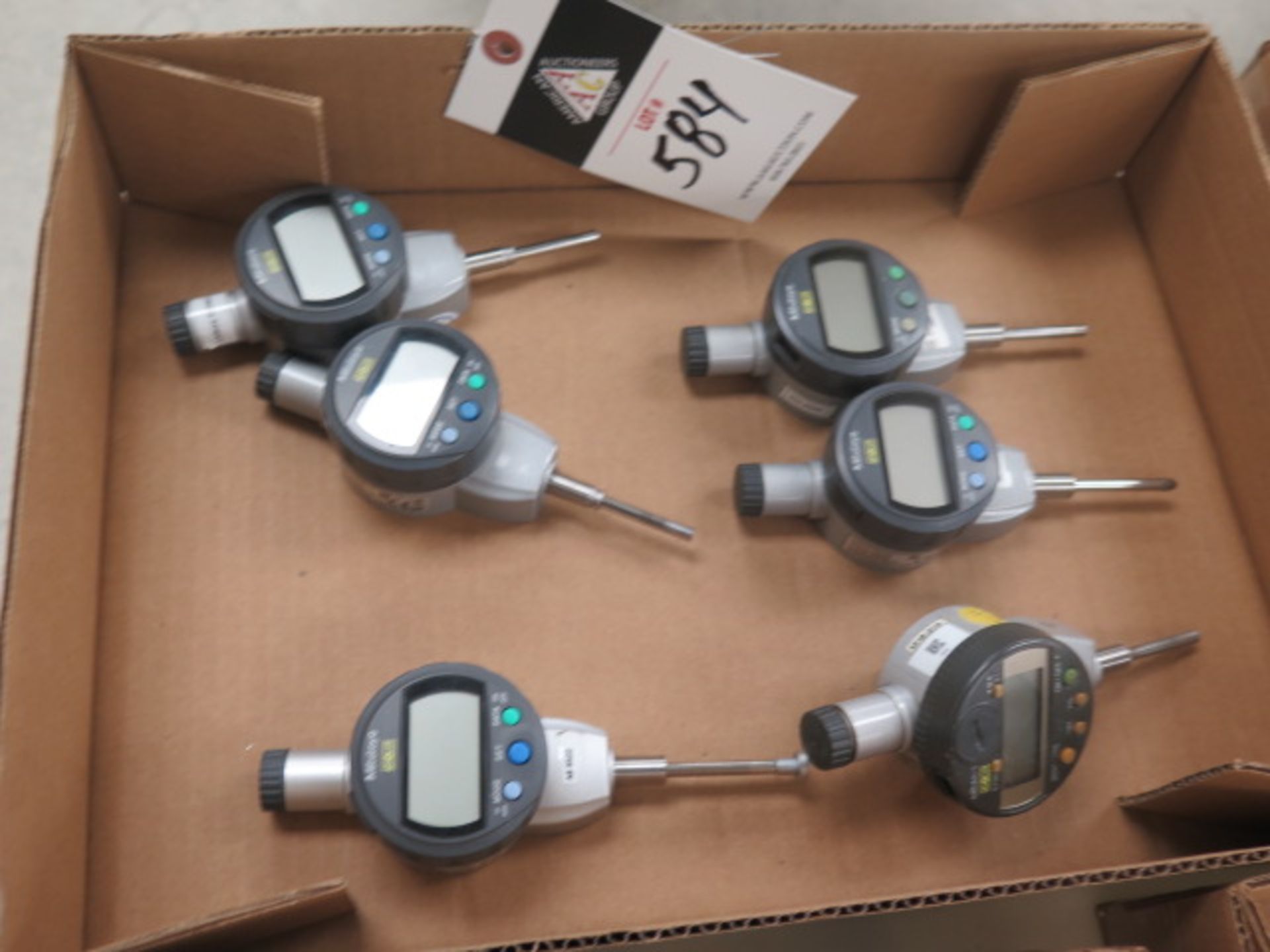 { Group of lots: 584, 585 } Mitutoyo Digital Drop Indicators (6) (SOLD ...