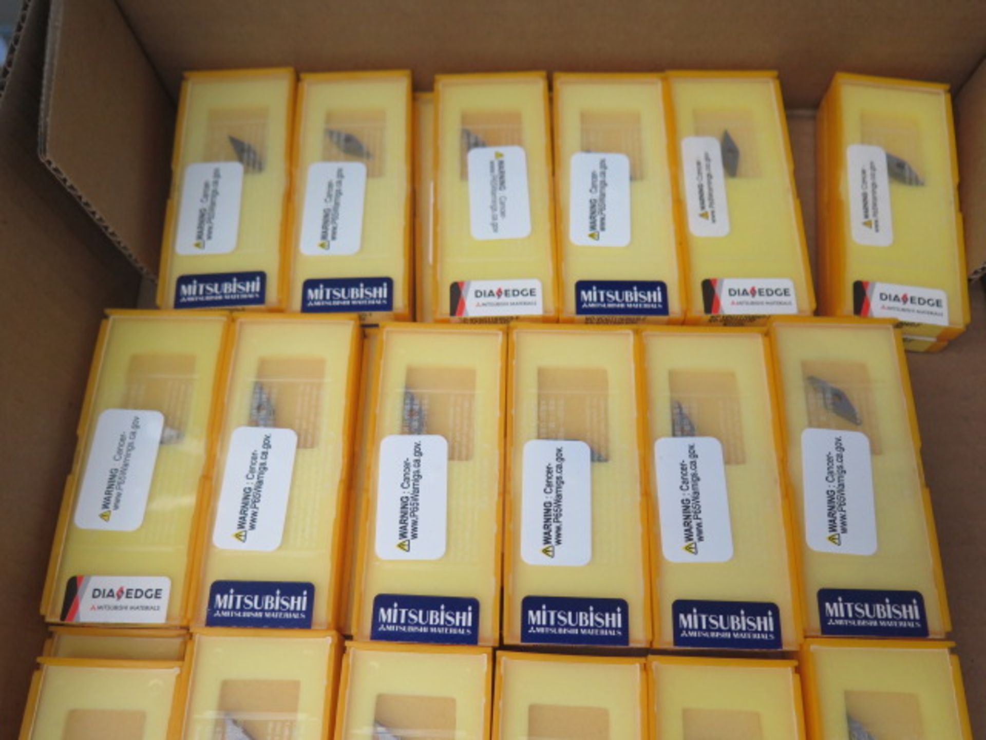 Mitsubishi Dia-Edge Diamond Inserts (SOLD AS-IS - NO WARRANTY)
