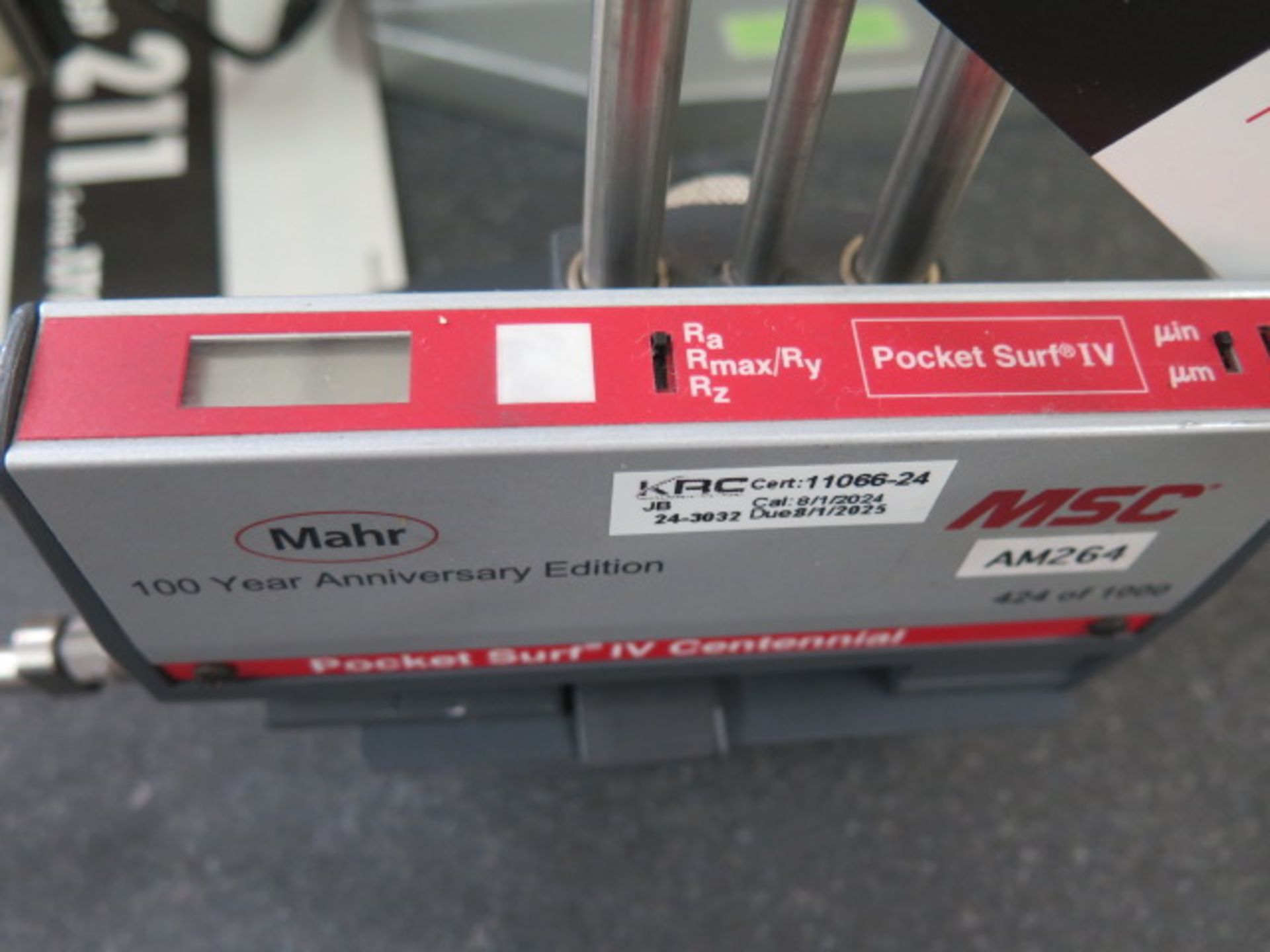 { Group of lots: 51, 52 } Mahr Pocket-Surf IV Centennail Digital ...