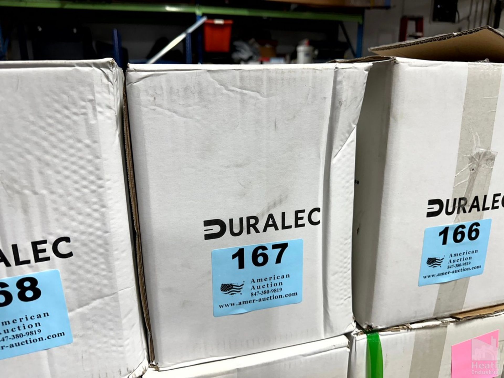 (5) BOXES 4" SQUARE COVERS, 1" RAISE, 50/BOX
