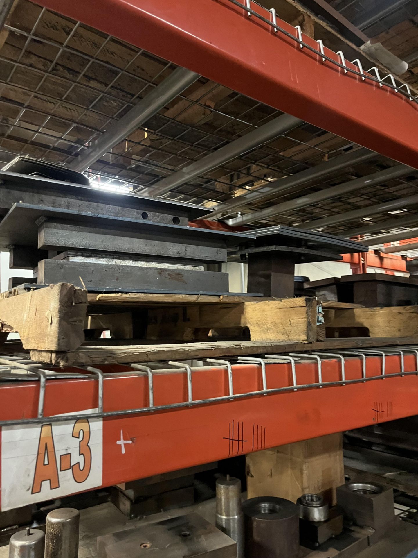 (6) Sections of Steel + Aluminum Scrap (RACKS NOT INCLUDED)