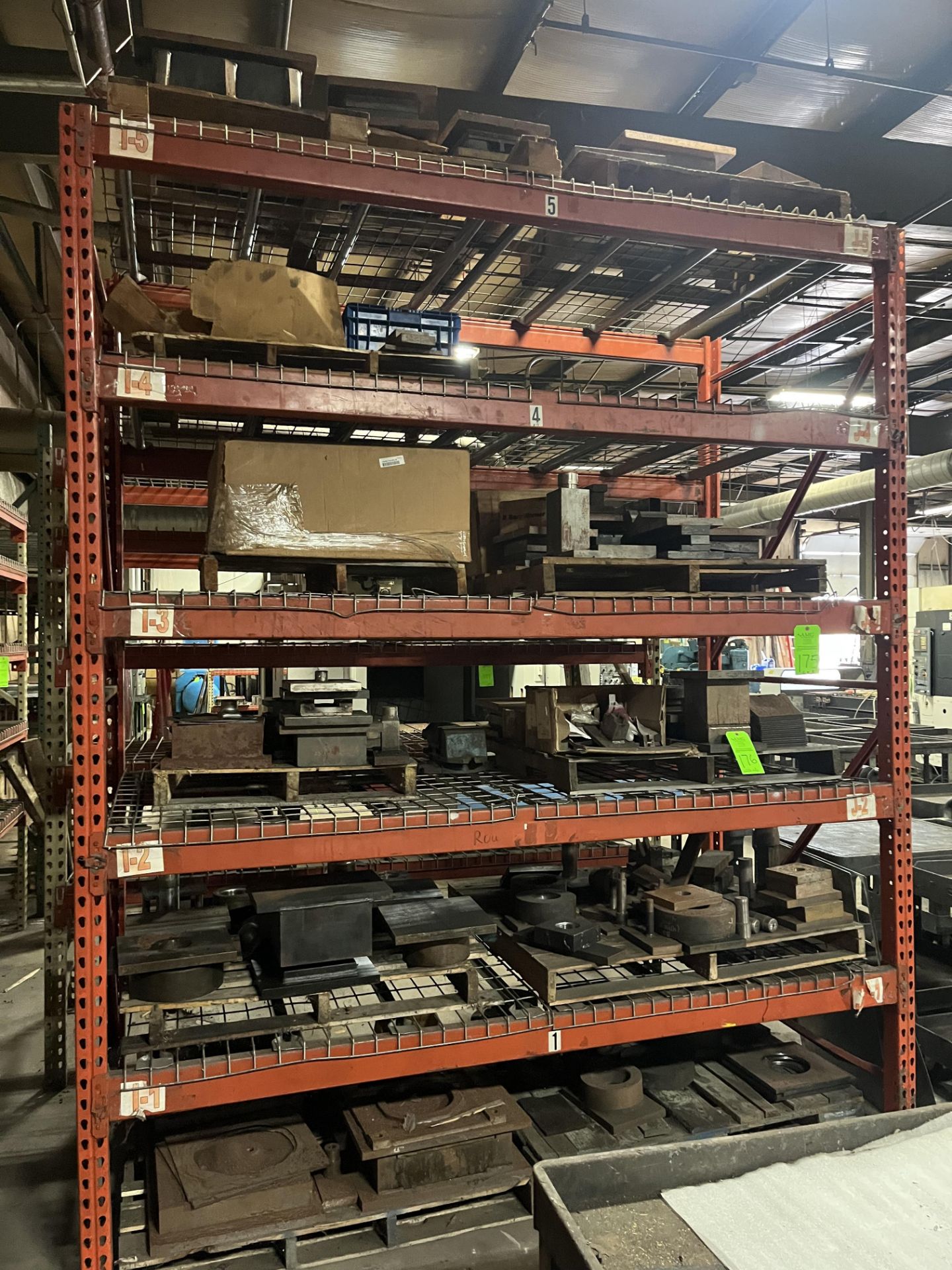 (6) Sections of Steel + Aluminum Scrap (RACKS NOT INCLUDED)