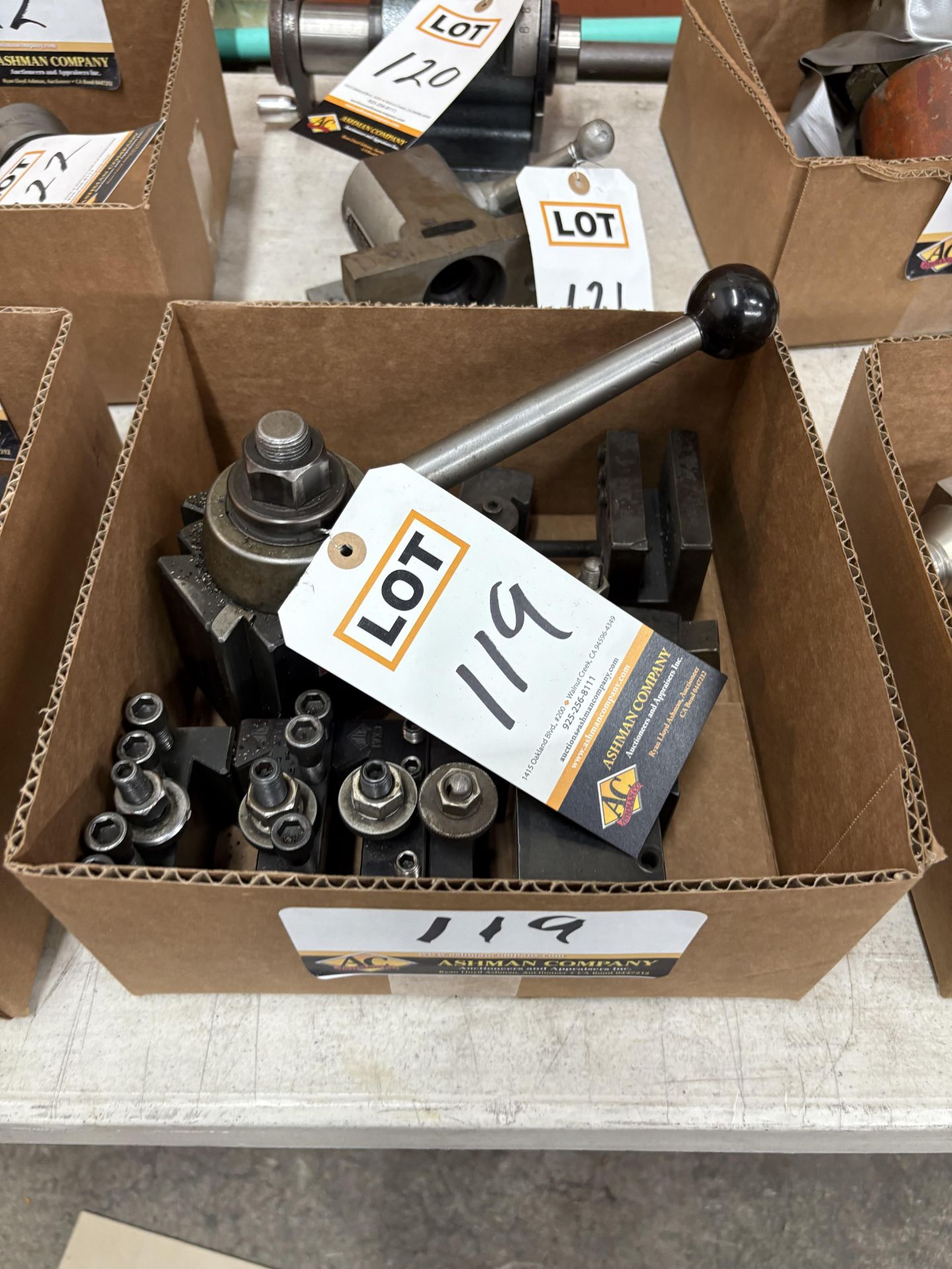 Tool Post With Tool Holders