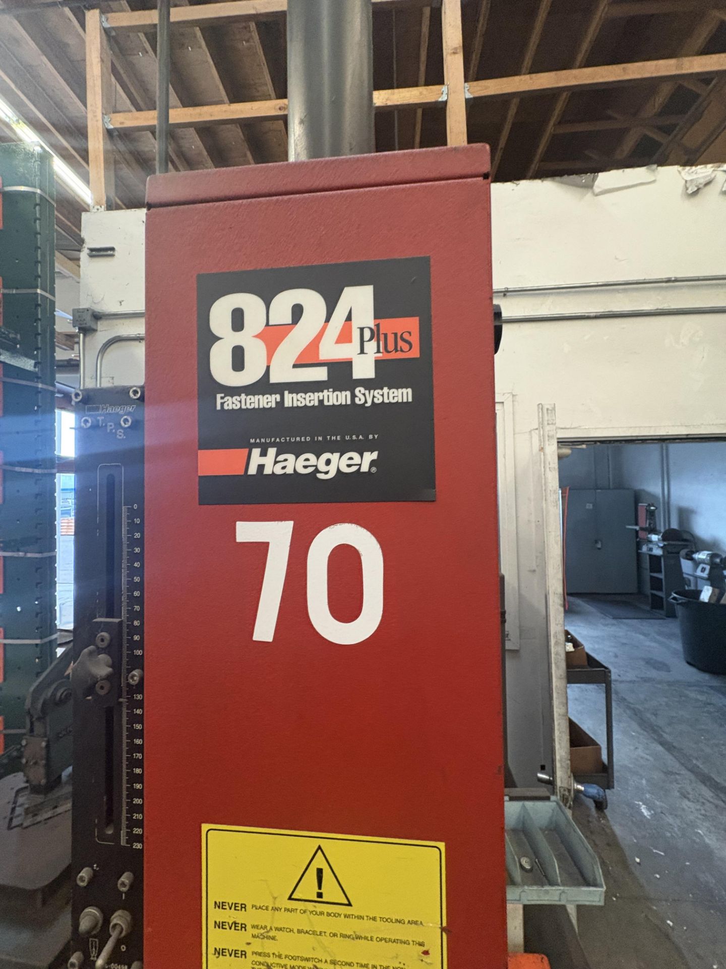 2000 Haeger Mdl. 814 Plus Hardware Insertion Press w/ Bowl Feeder, s/n ...