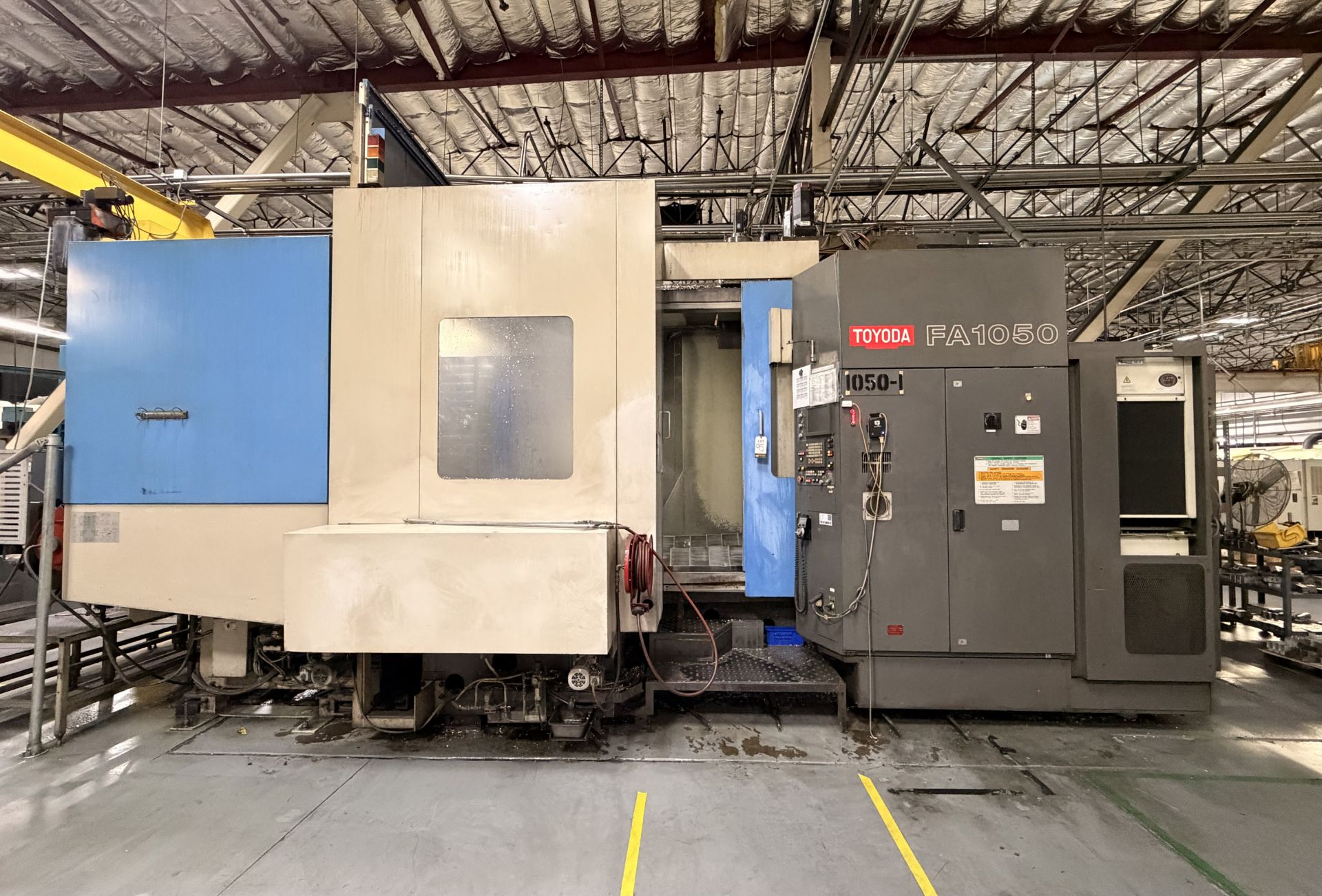 Toyoda Mdl. FA1050 CNC Horizontal Machining Center, s/n NM8767, GE ...