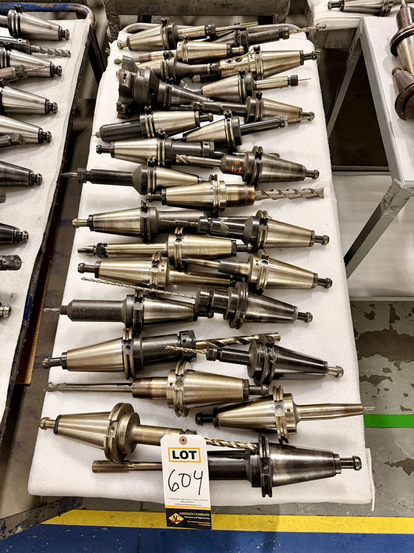 25 Cat 50 Taper Tool Holders