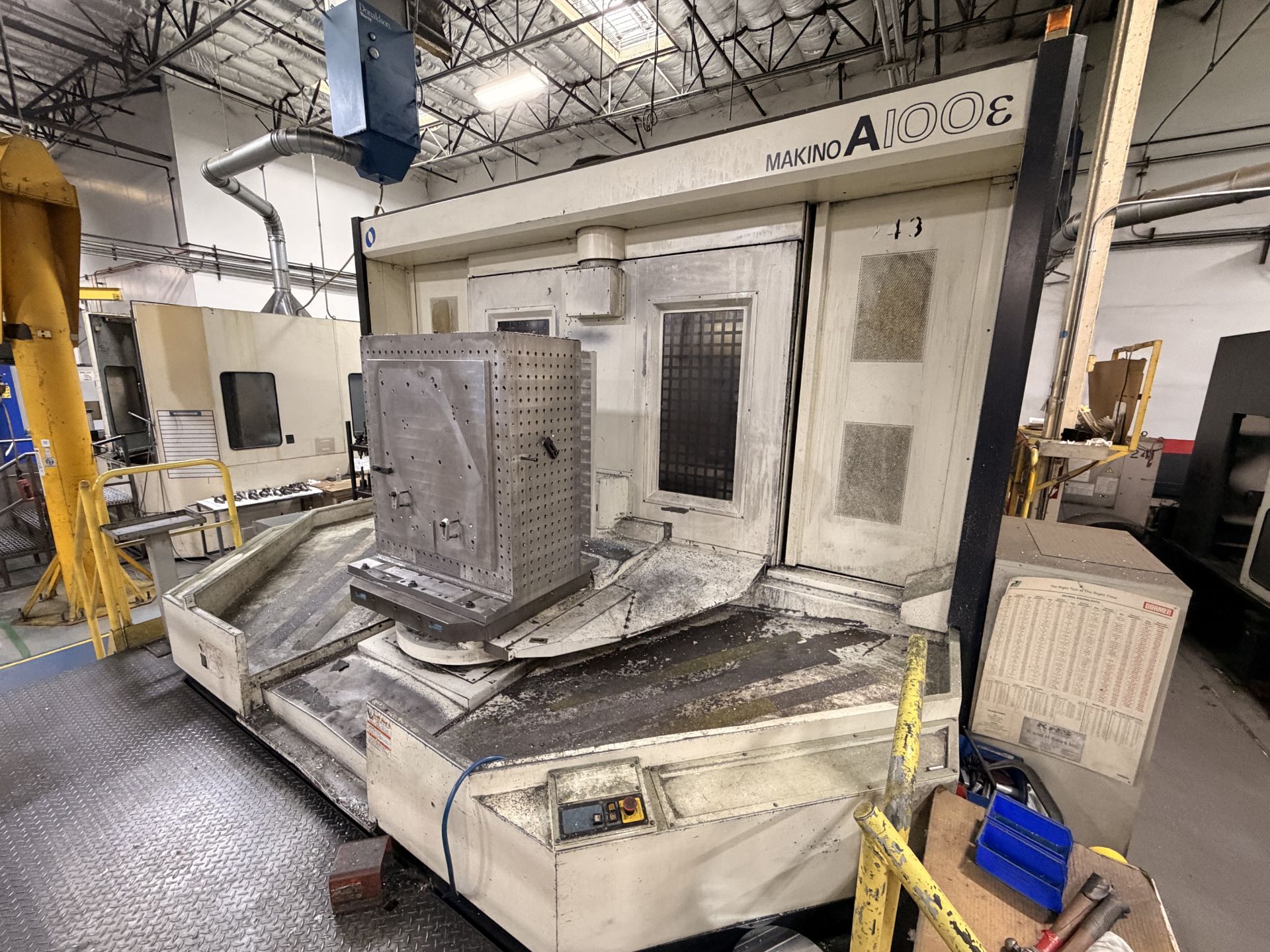 Makino Mdl. A100E CNC Horizontal Machining Centers, Makino Professional ...