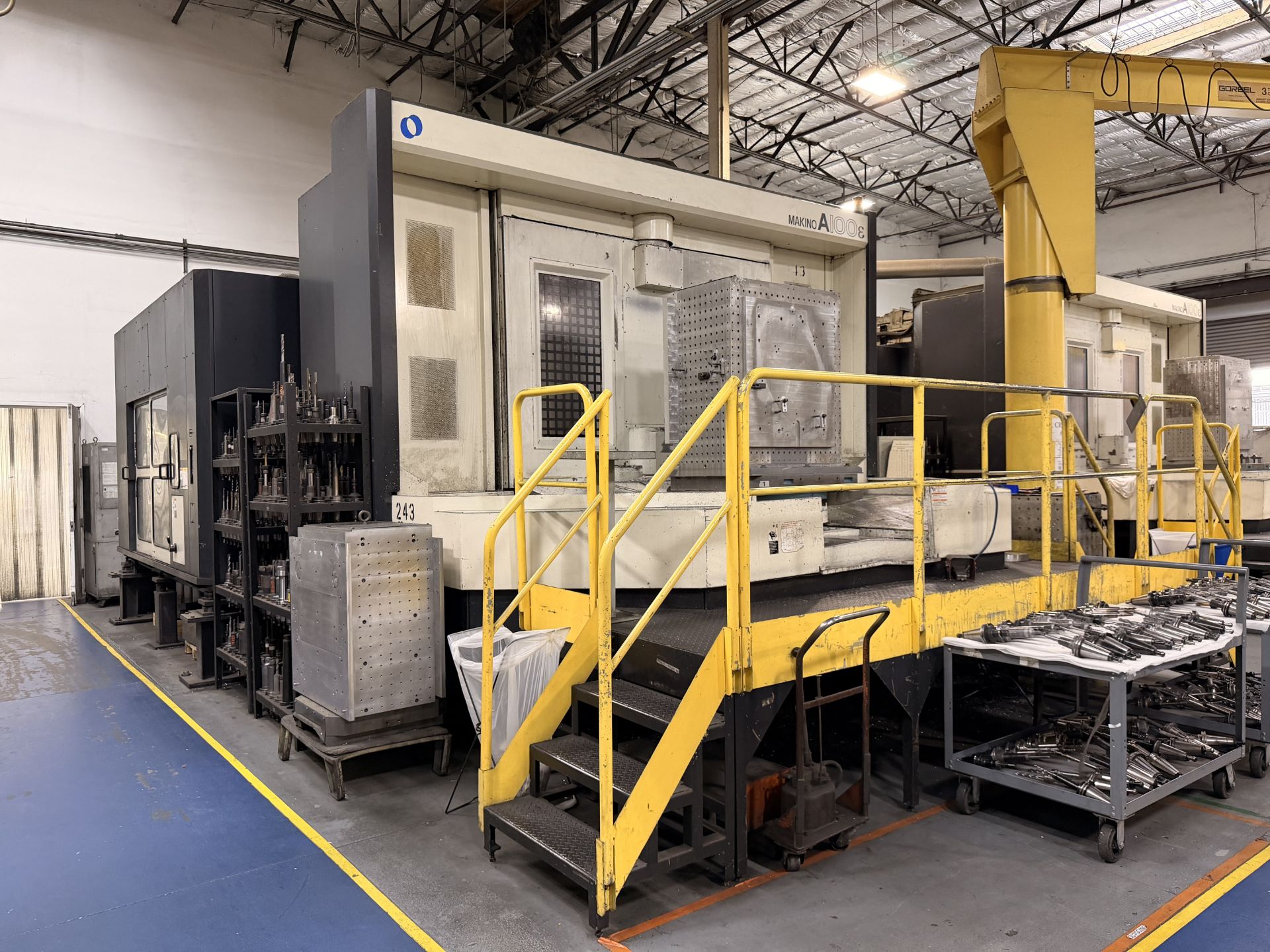 Makino Mdl. A100E CNC Horizontal Machining Centers, Makino Professional ...