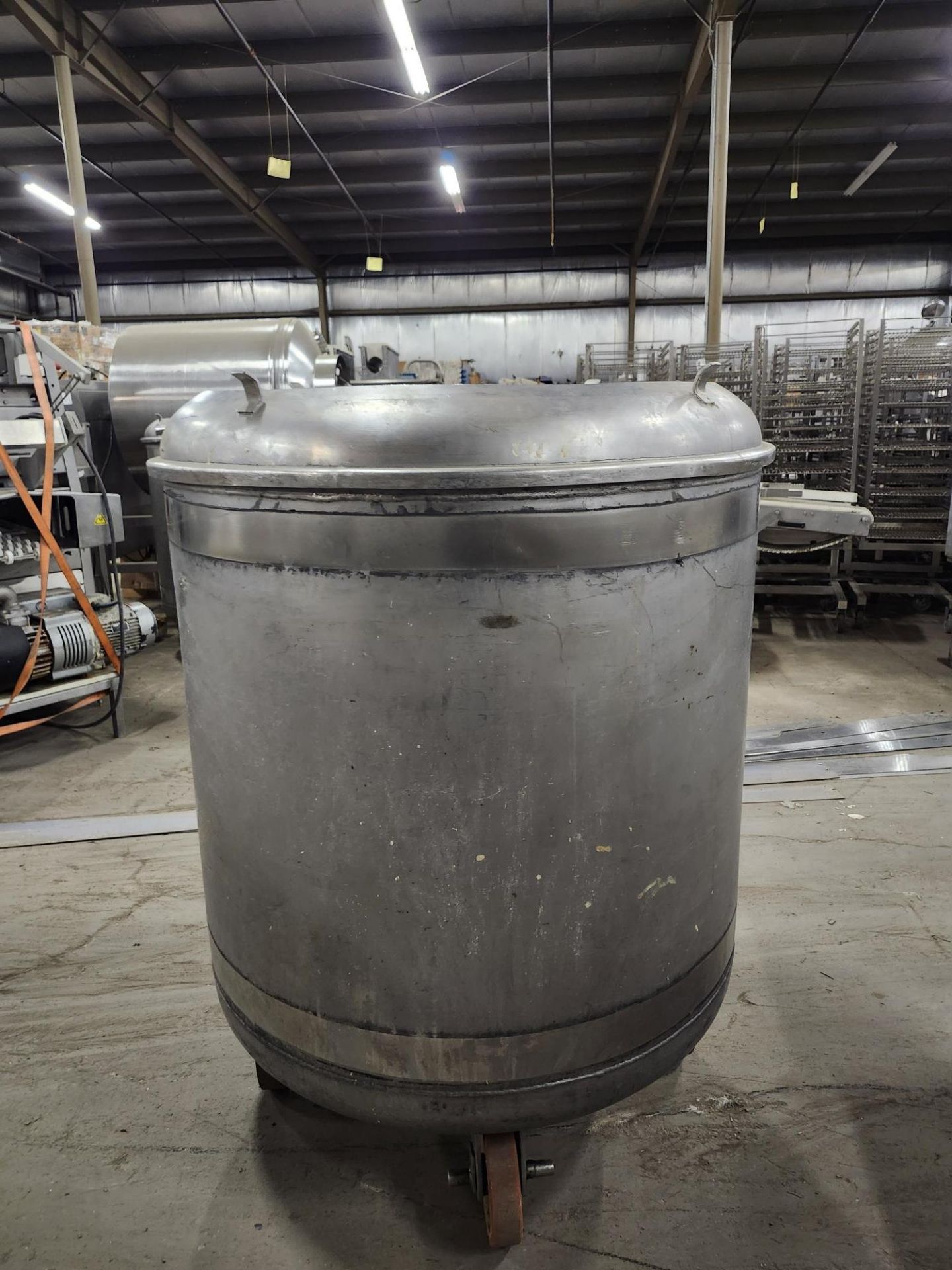 Tumbling System Includes: (1) Stainless Steel Dumper,240/480 volts, 3 ...
