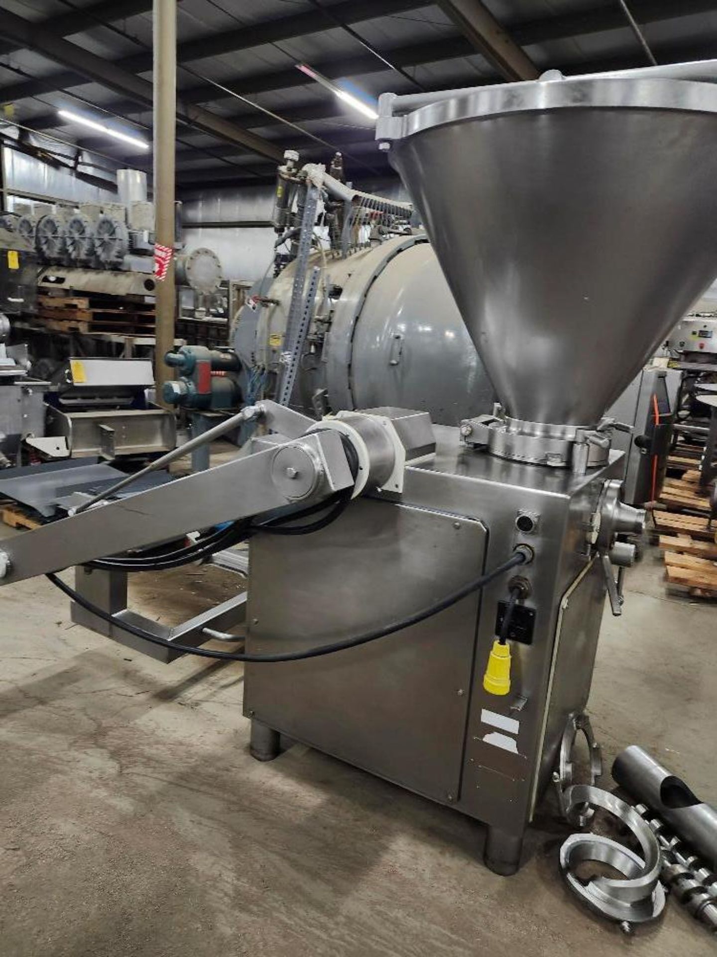 Vemag Mdl. HP15C Stuffer with lift arm, Vemag electronic controls ...