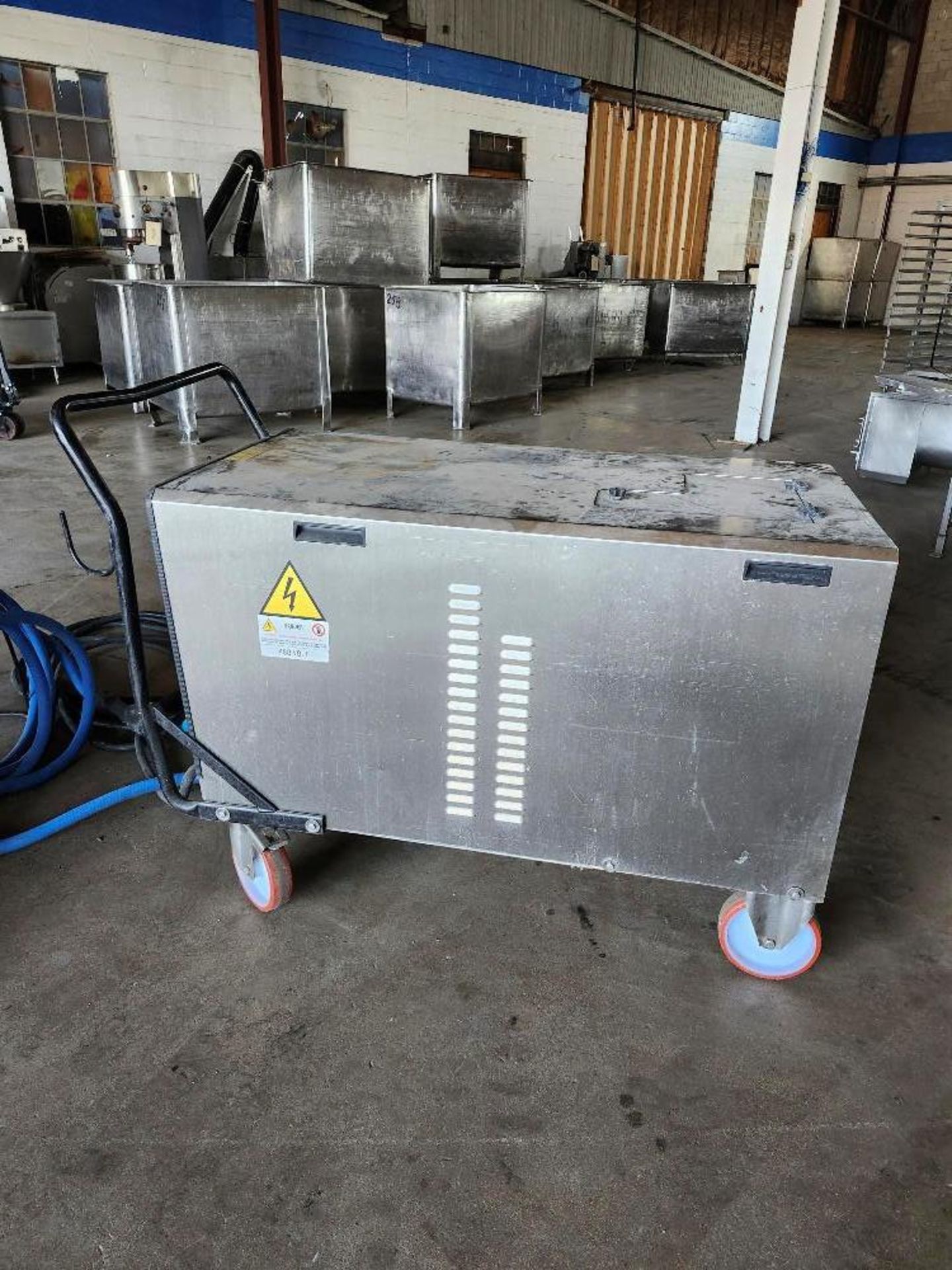 REA Mdl. 536LMOD Steam/Cleaner, 480 volts, 3 phase, with (2) high ...