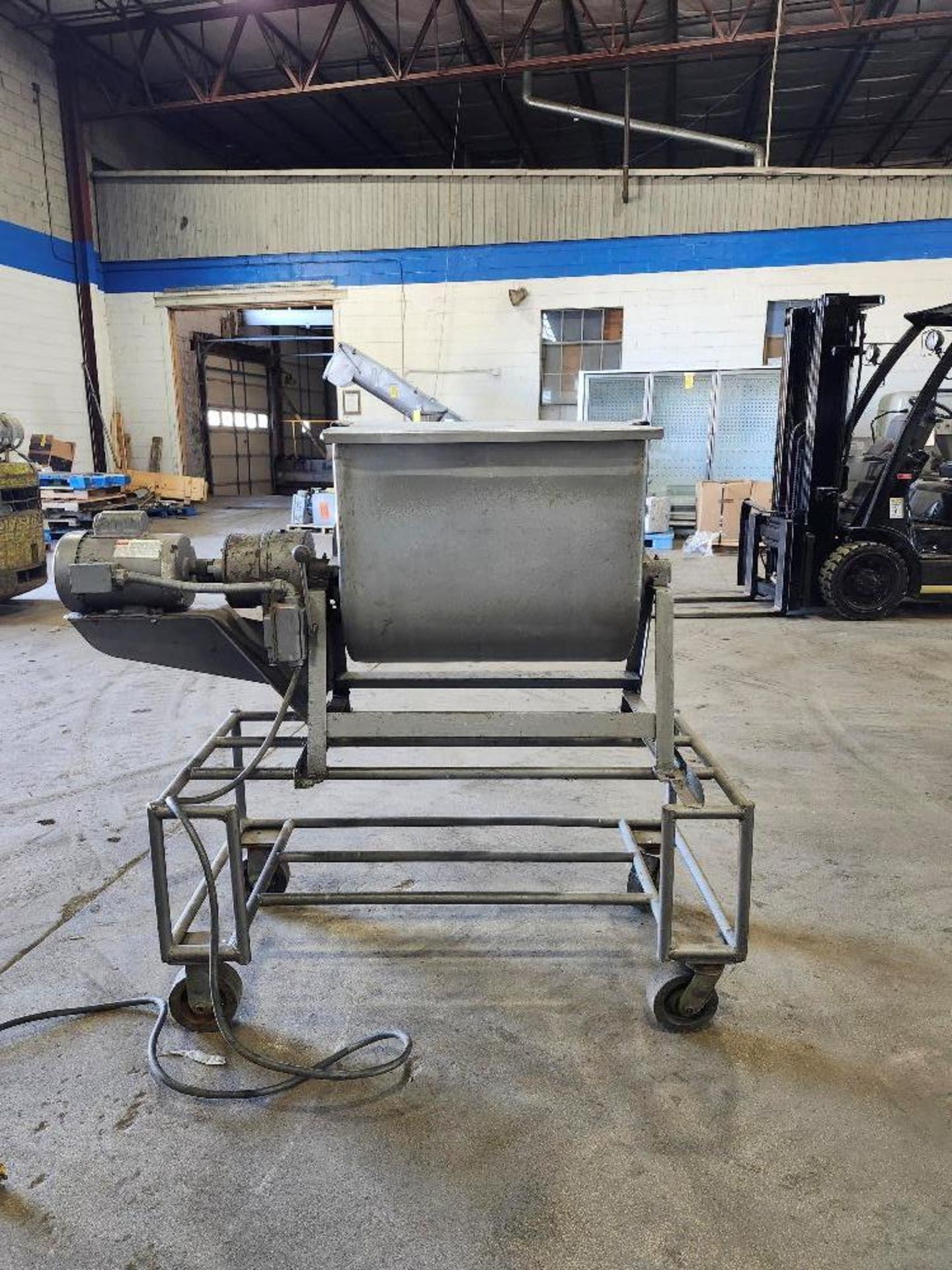 Portable Paddle Mixer, 16" W X 24, s.s. tilt out bowl, removable s.s ...