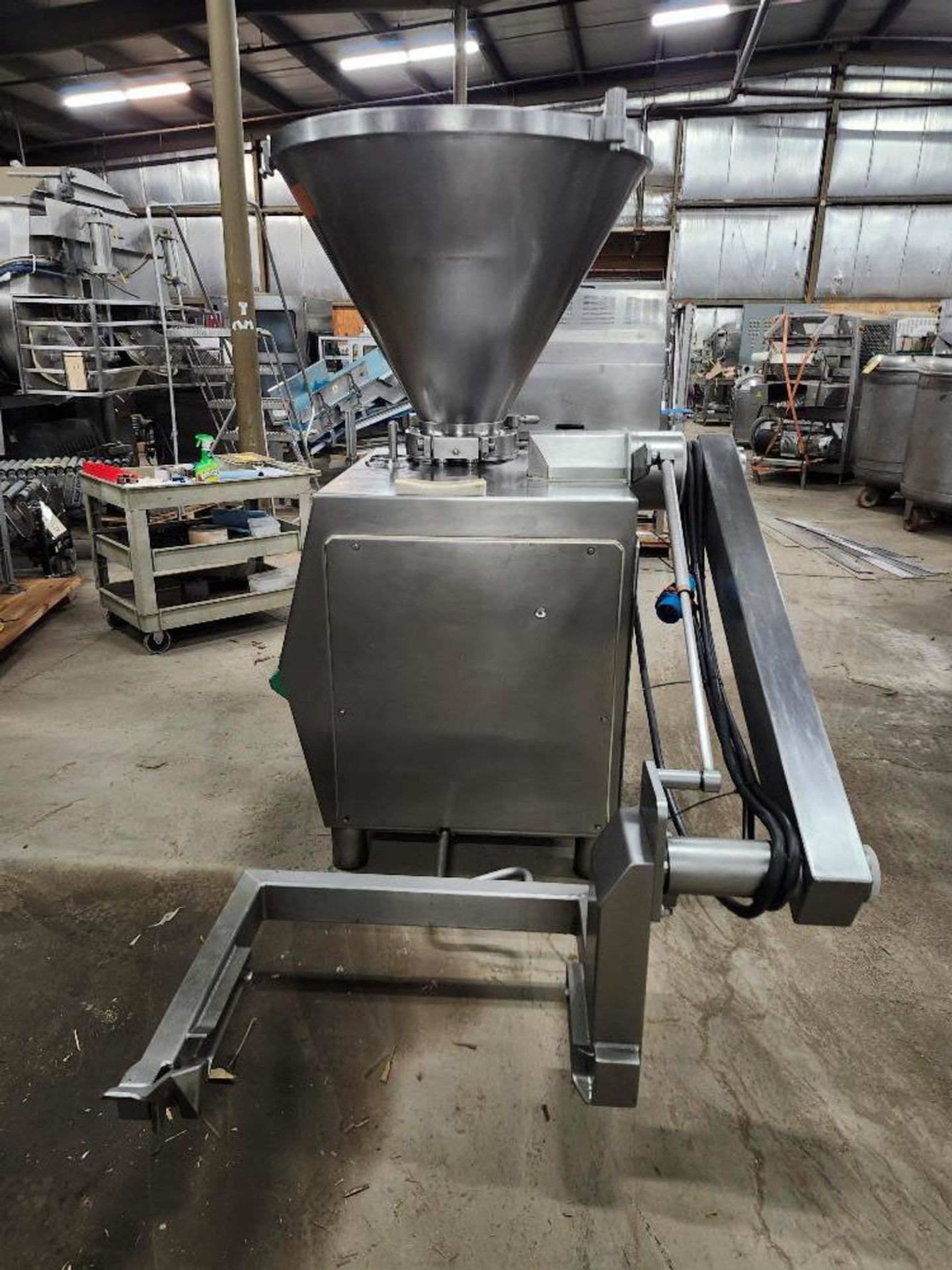 Vemag Mdl. HP15C Stuffer with lift arm, Vemag electronic controls ...