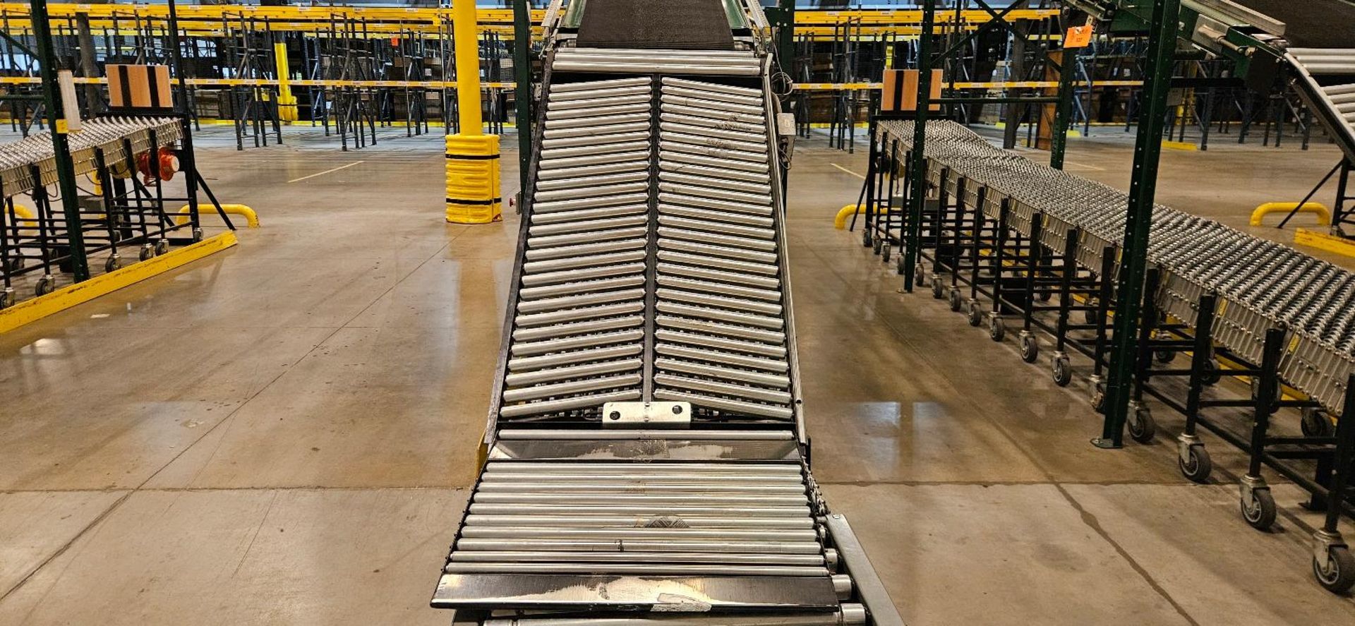 28" Roller Best Flex Lane Control Photo Conveyor