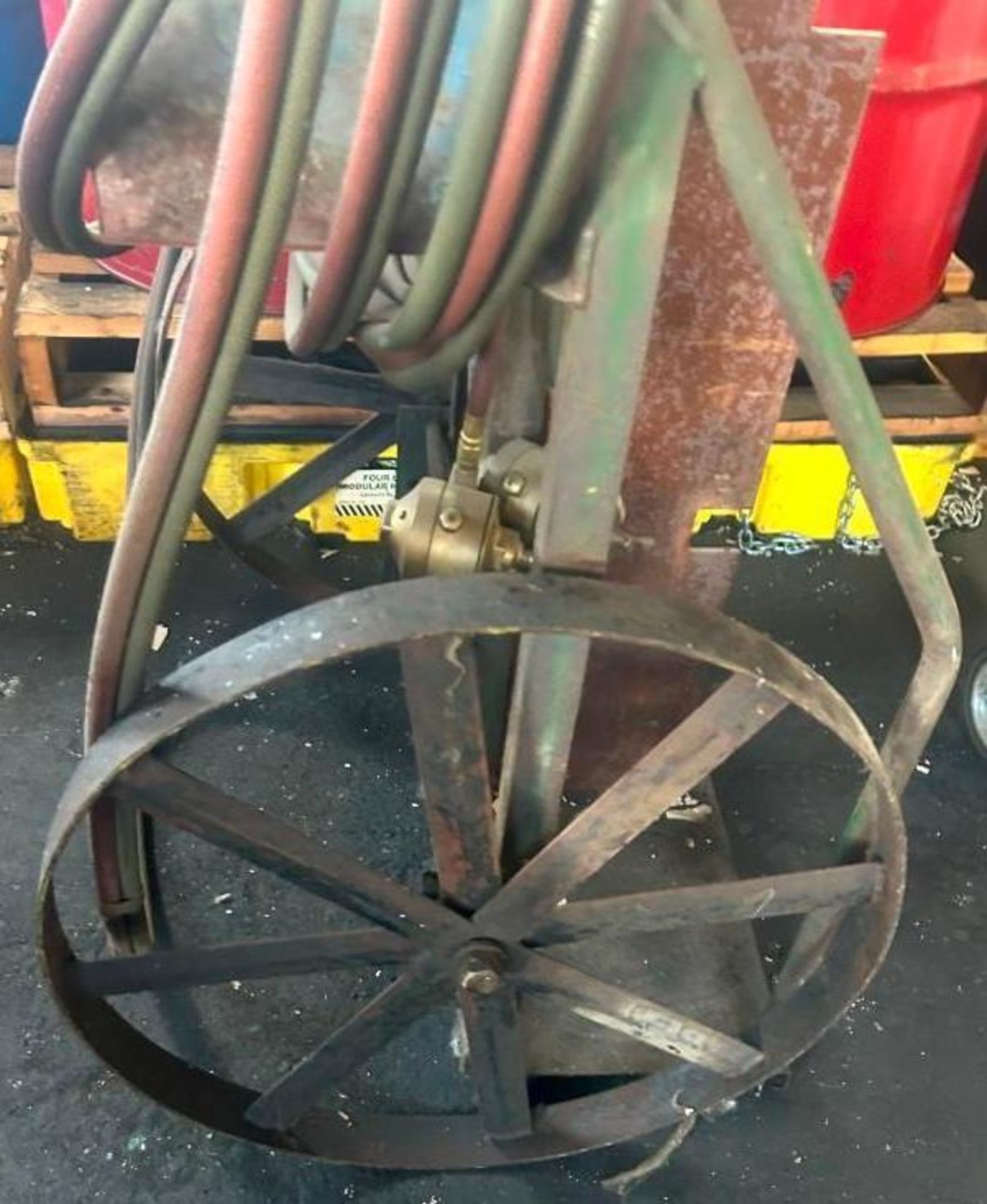 Rolling Torch Cart