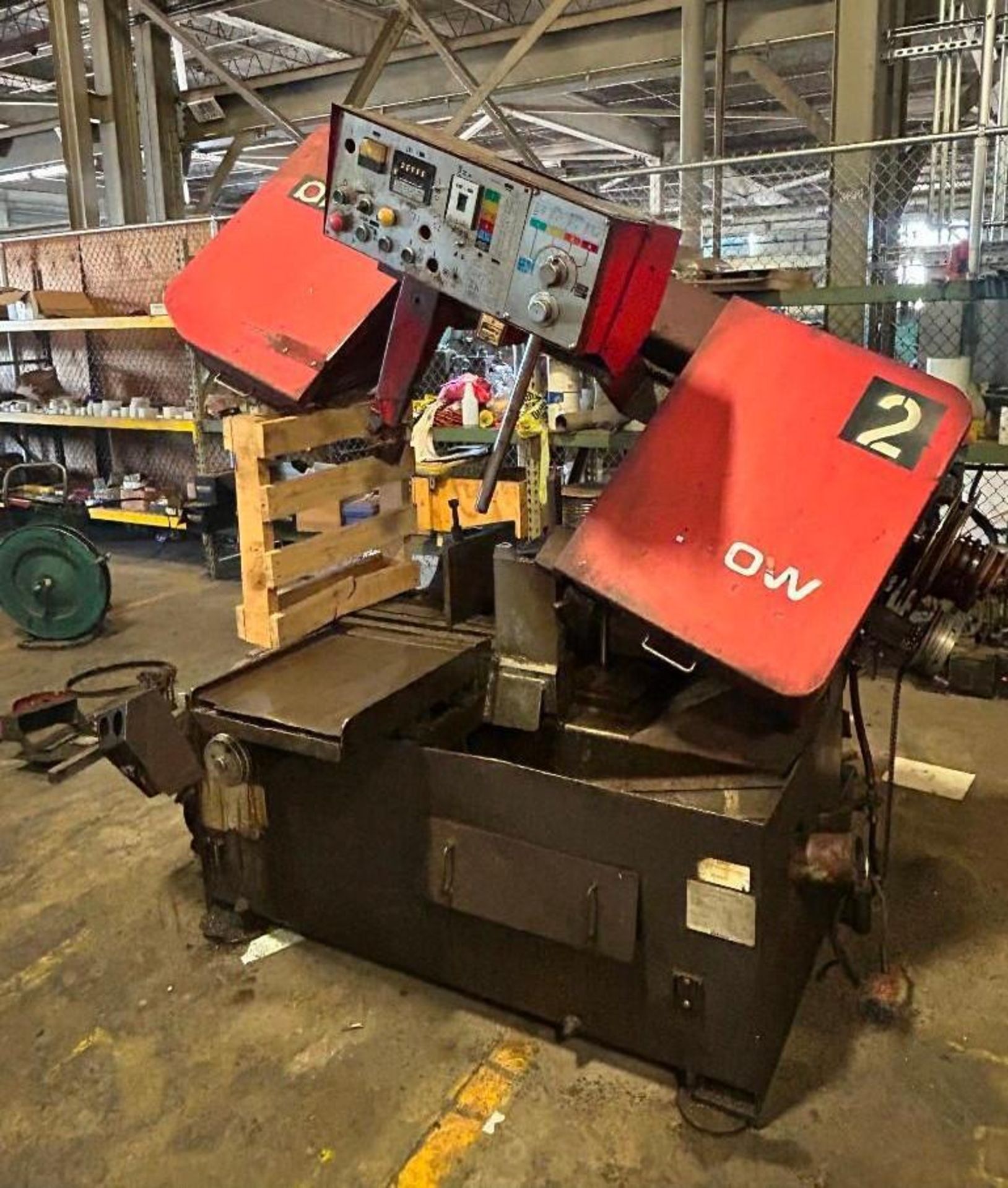 Loading Fee: $425 Amada #HA-400W Automatic Horizontal Band Saw *NOTE ...