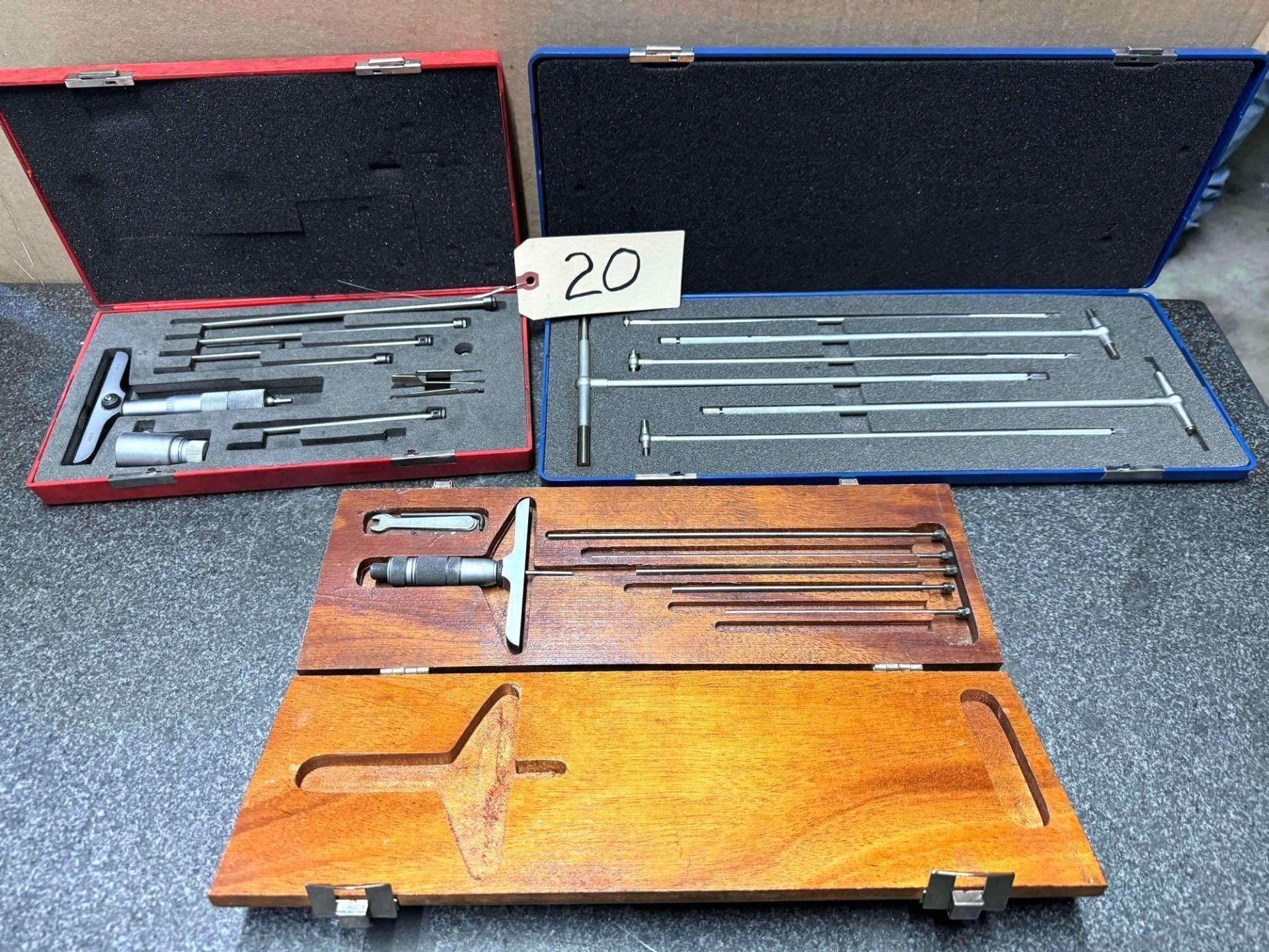Lot Of (3) Bore Gauge Sets