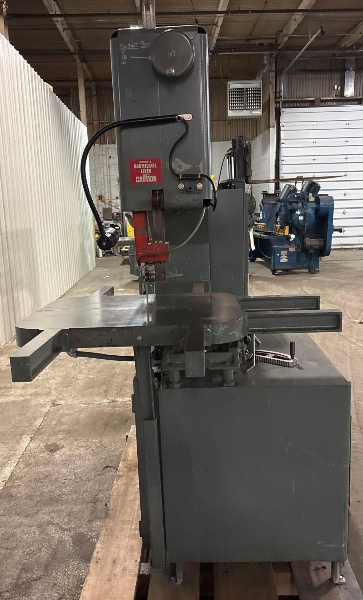 Loading Fee $35 Grob #4V-36 Vertical Saw Year: 1995