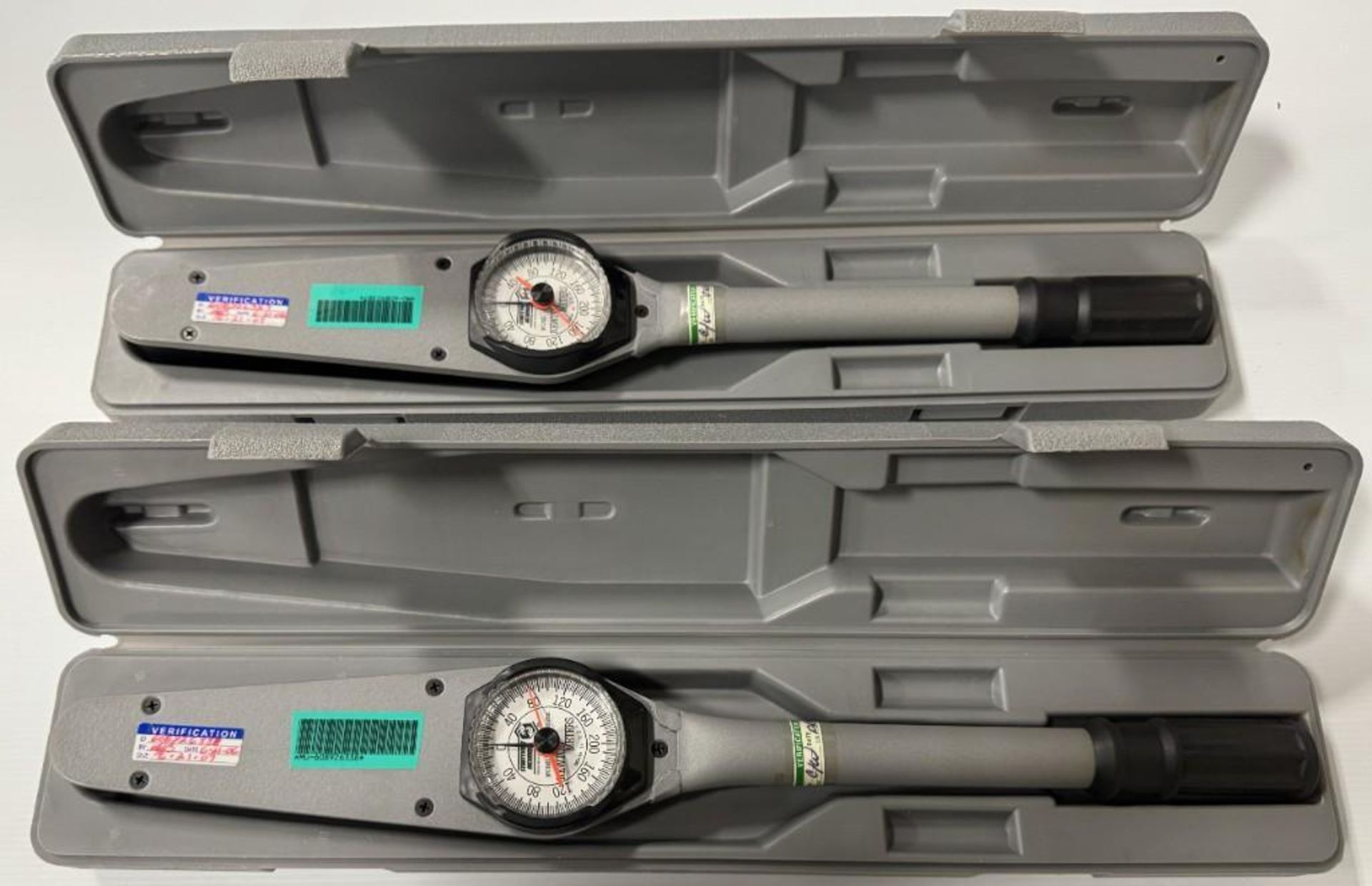 Lot of (2) Lot of (2) Sturtevant Richmont #MD299Nm Torque Meter Wrenches