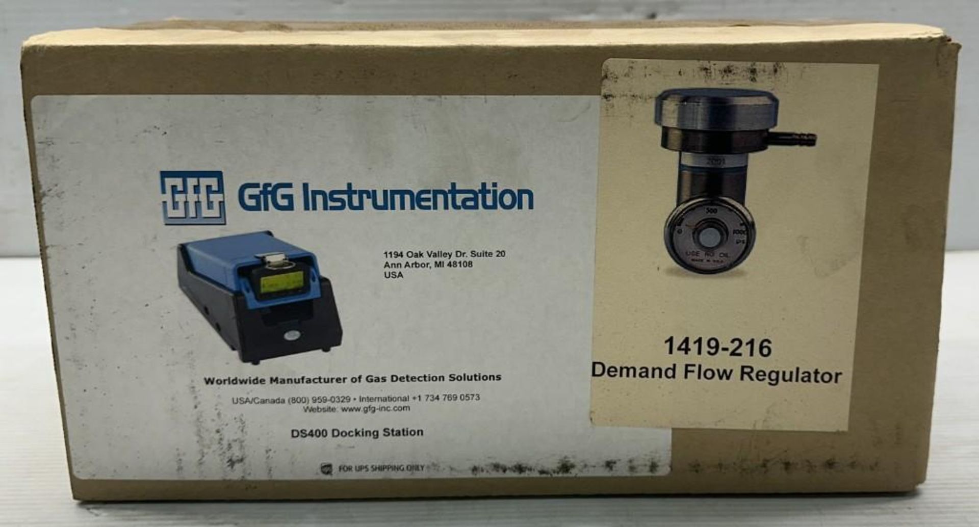 GfG Instrumentation #1450-401R / DS400 Series Docking Station w/#1419 ...