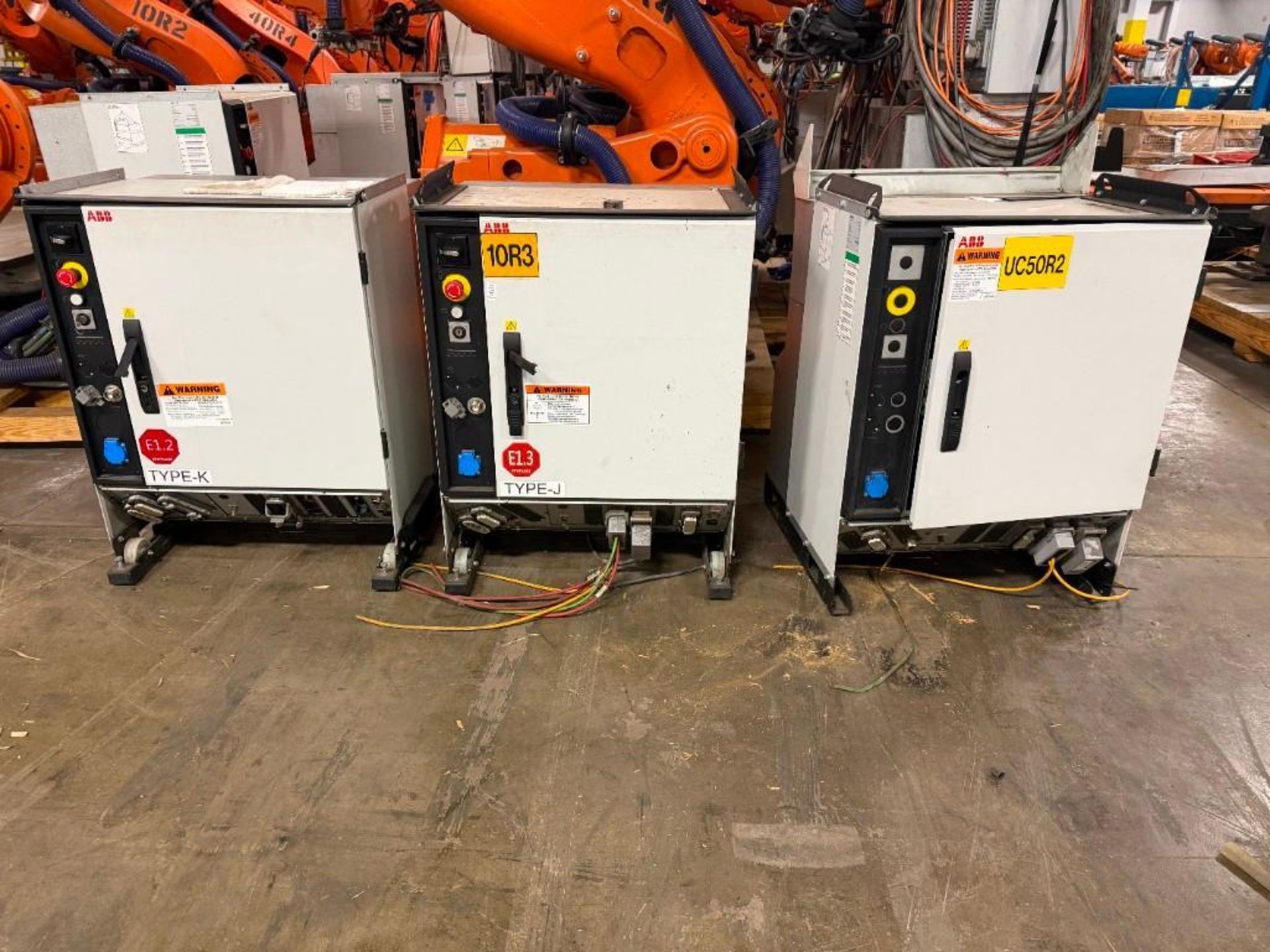 Loading Fee: $ 40.00 Lot of (3) ABB #IRC5 M2004 Controllers *NOTE - One ...