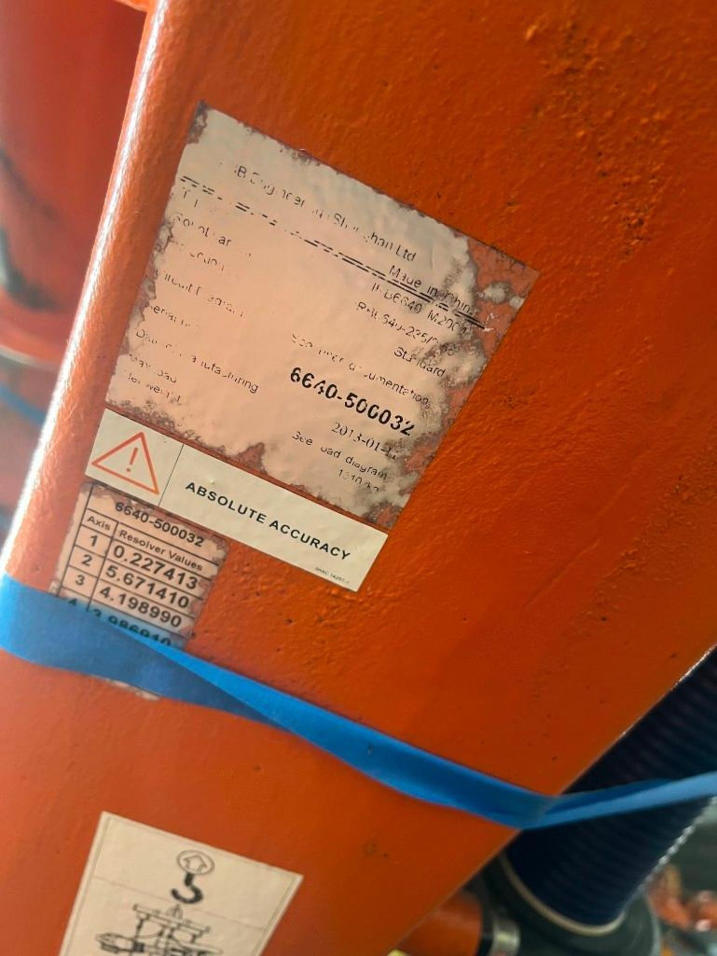 Loading Fee: $ 100.00 ABB #IRB 6640 M2004 Robot & Controller Year: 2012 ...