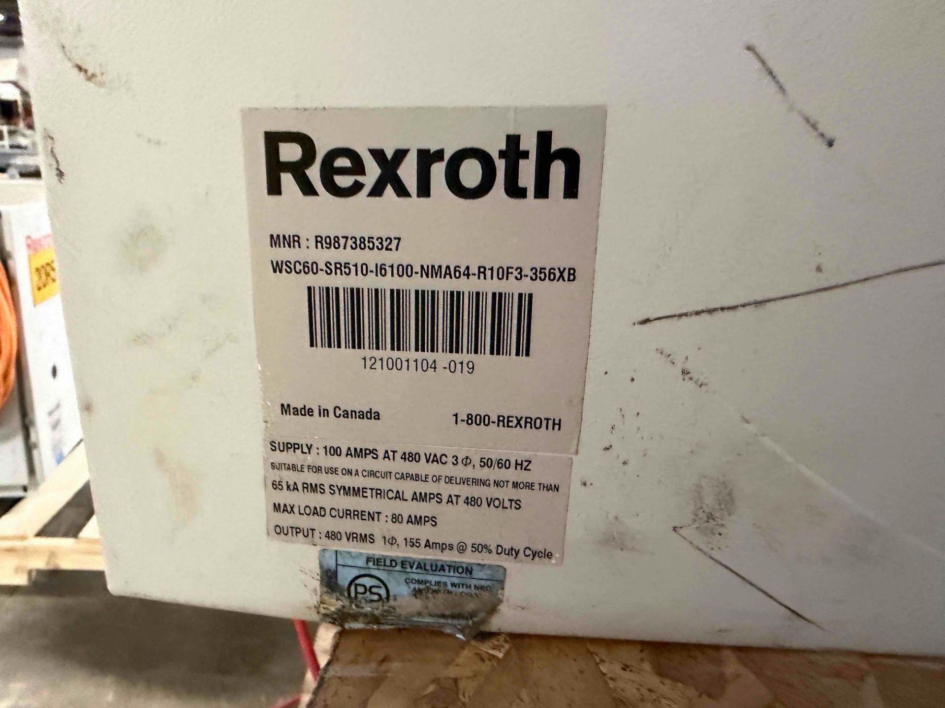 Loading Fee: $ 60.00 Lot of (7) Rexroth Weld Controllers *NOTE* - Some ...
