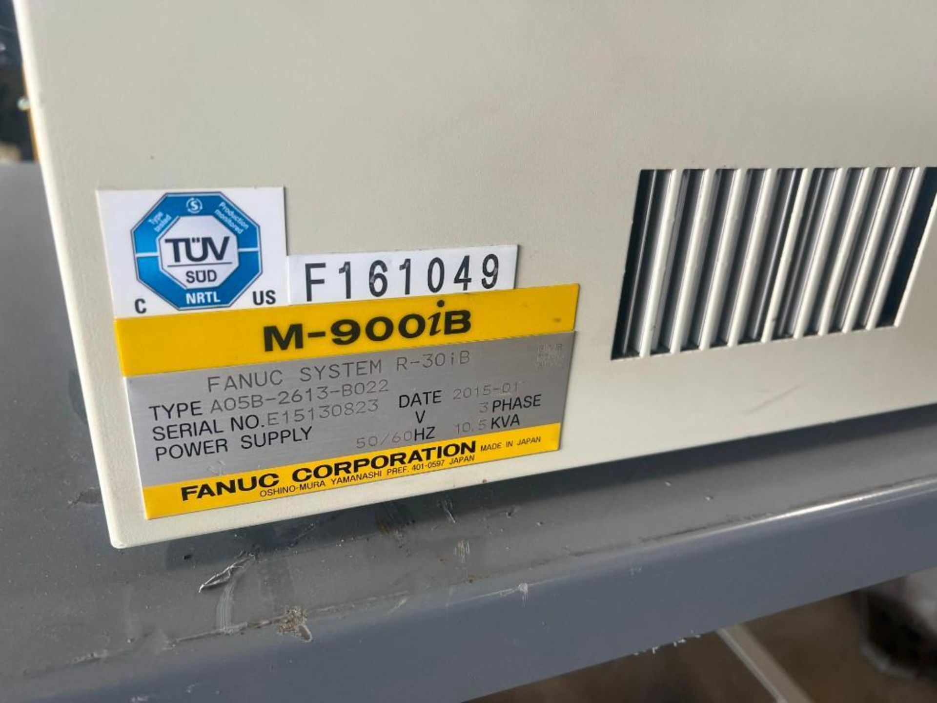 Loading Fee: $ 100.00 2015 Fanuc M900iB/360 Robot w/R30iB Controller ...