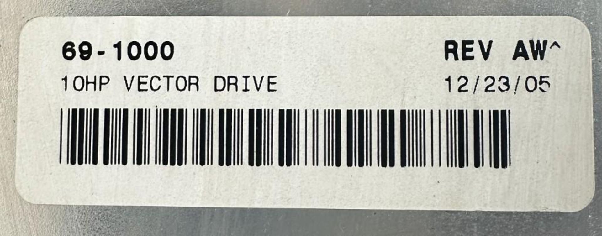 HAAS #69-1000 Closed Loop Vector Drive 20/15 HP