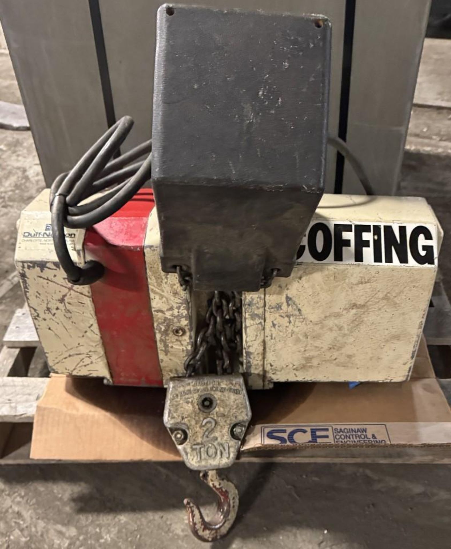 Loading Fee: $10 Coffing 2 Ton Hoist