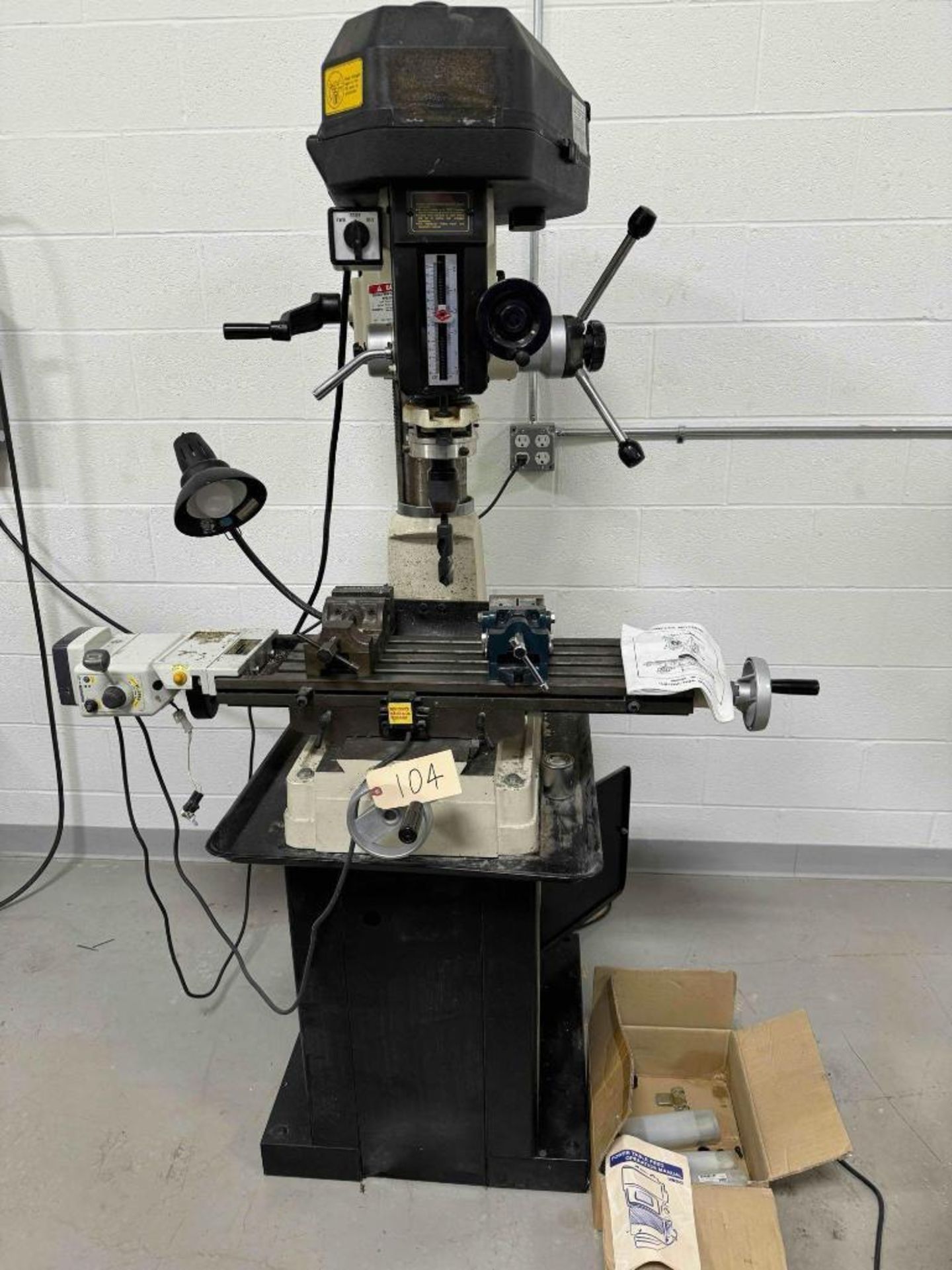 Loading Fee: $100 Acra #RF-31 Milling And Drilling Machine 28 1/2" x 8 ...