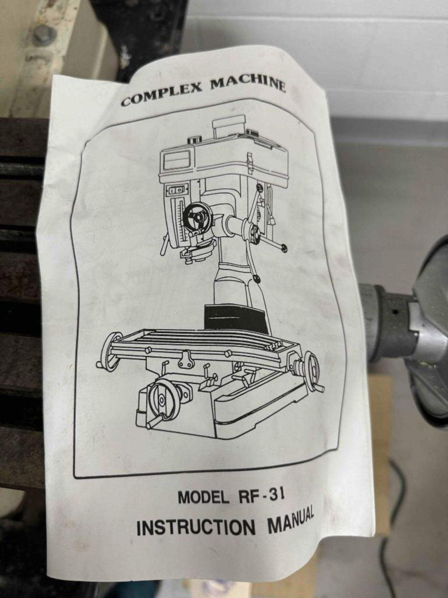 Loading Fee: $100 Acra #RF-31 Milling And Drilling Machine 28 1/2" x 8 ...