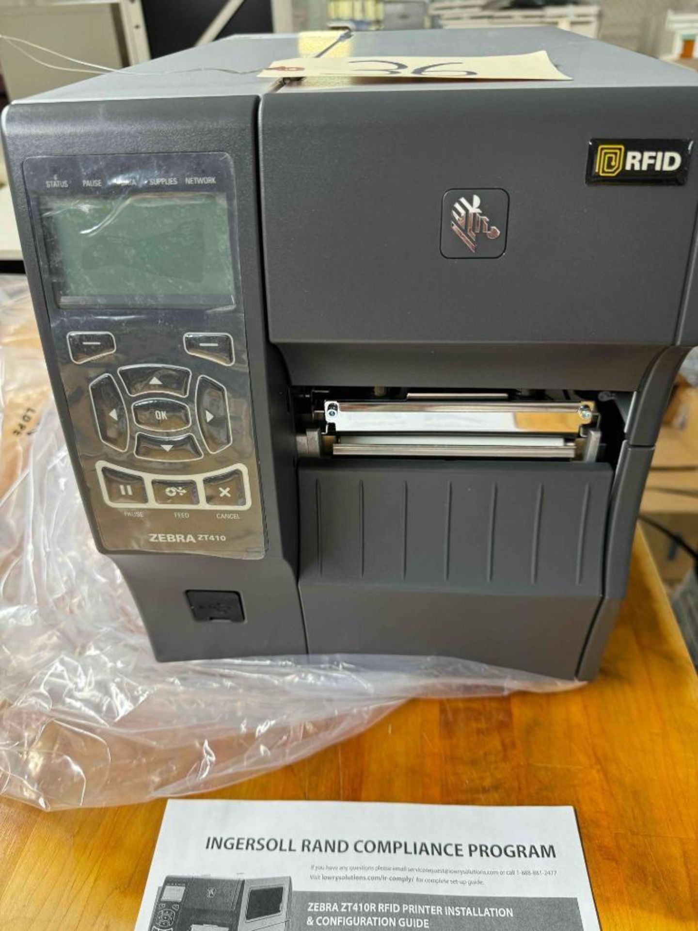 Lowry Solutions #Zebra Zt410RRFID Label Printer * Note - New In Box And ...