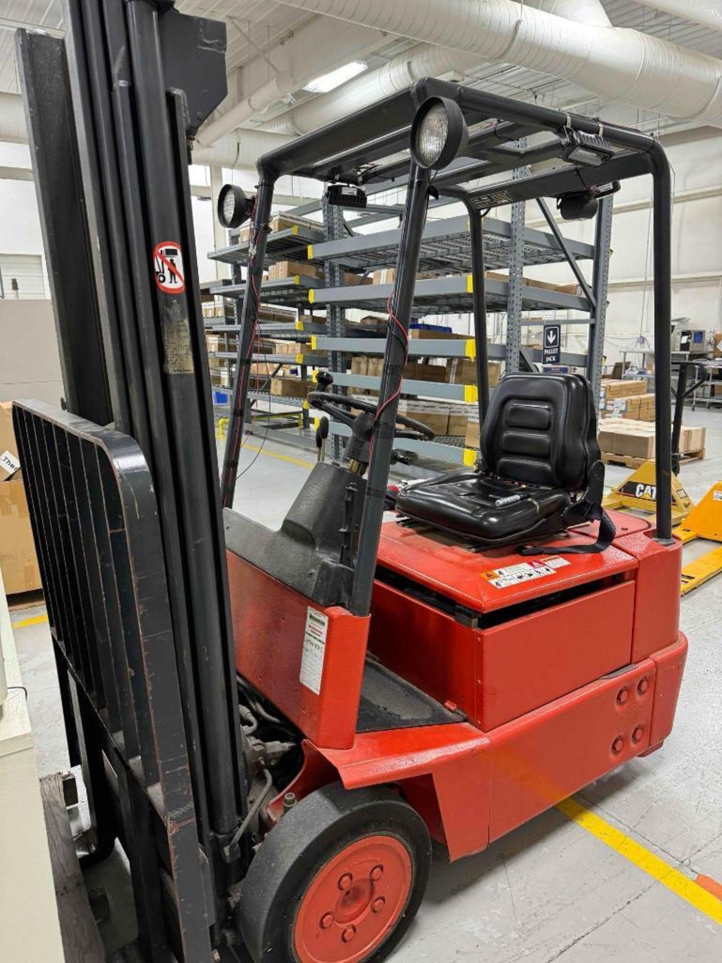 Loading Fee: 3,000 Lbs. Baker #E15 Electric Forklift S/N 324J02109015 ...