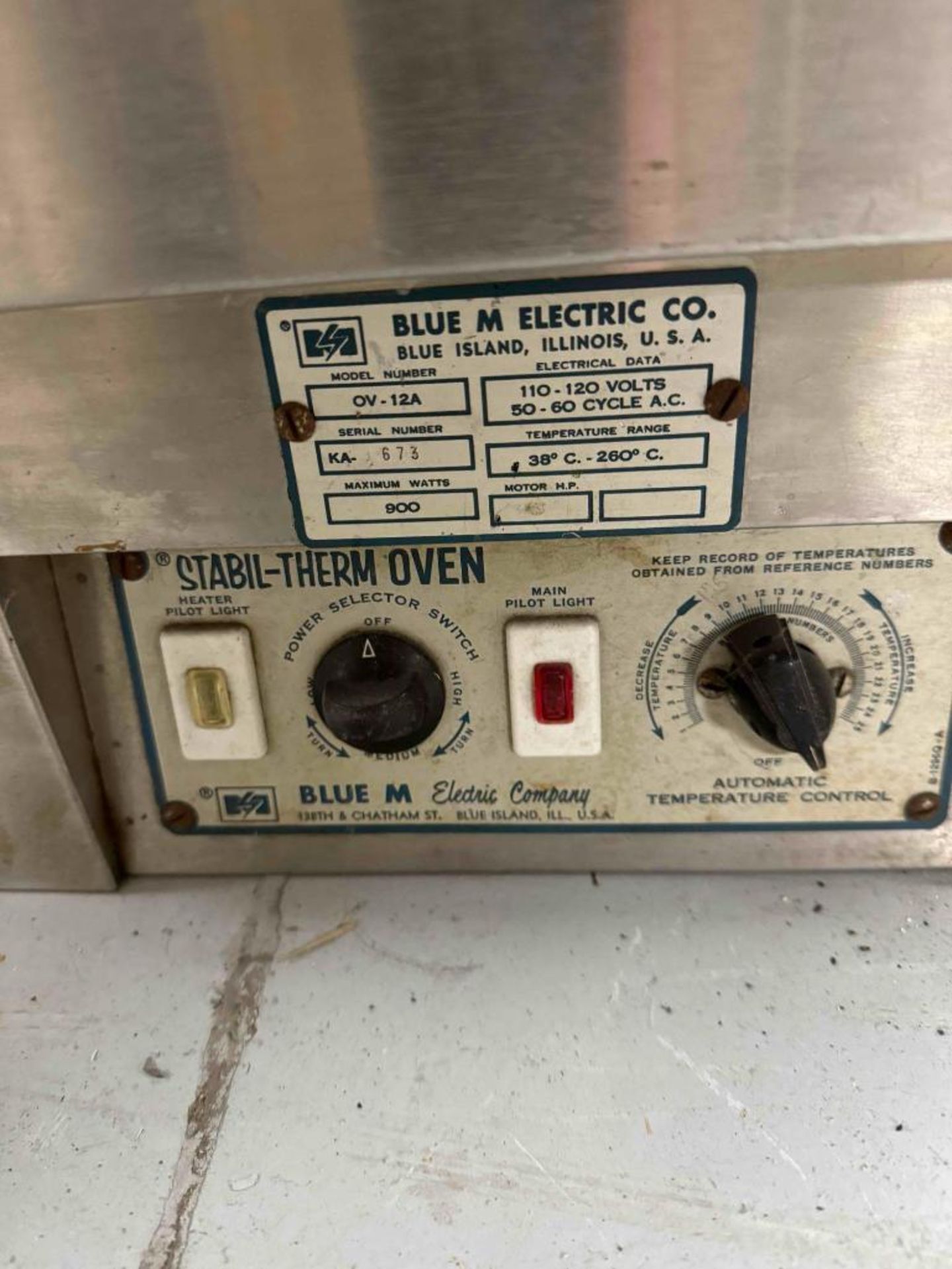 Loading Fee: $30 Lot Of (3) Blue M Lab Type Electric Drying Ovens #OV ...