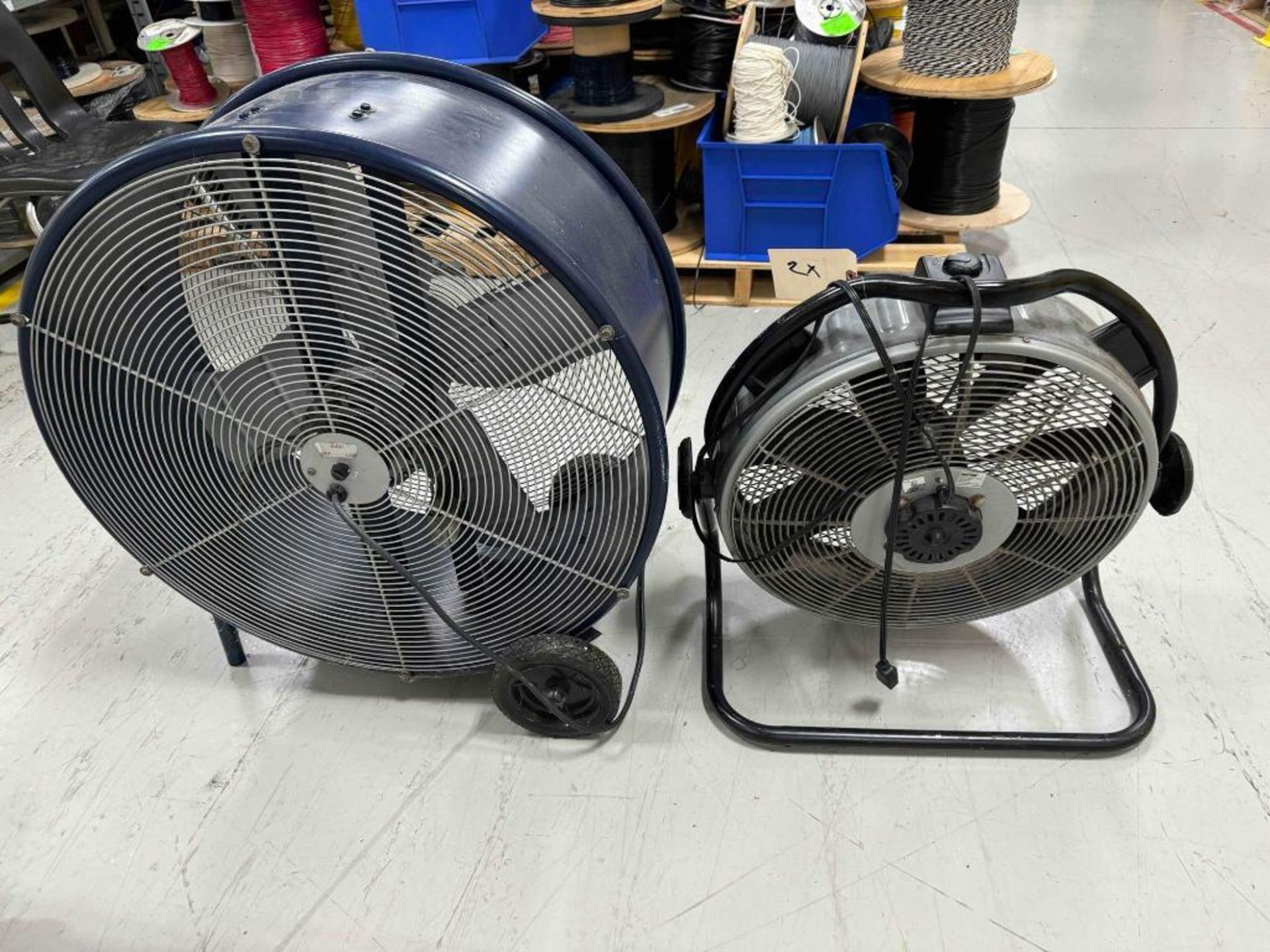 Lot of (2) Shop Fans
