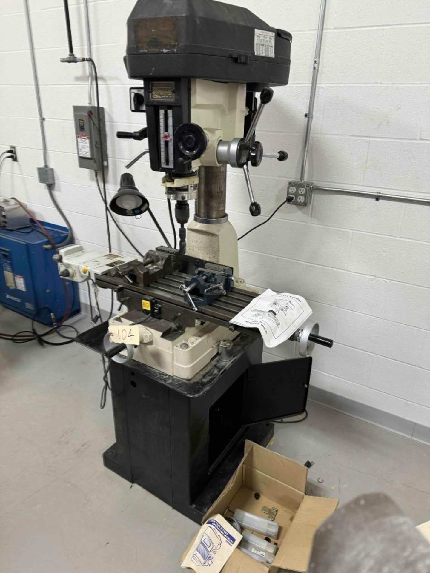 Loading Fee: $100 Acra #RF-31 Milling And Drilling Machine 28 1/2" x 8 ...