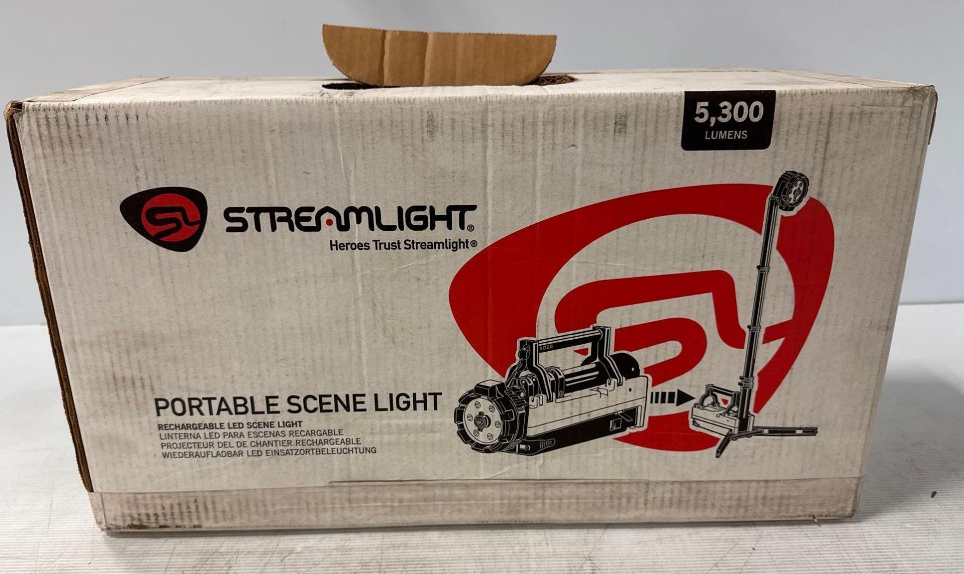 SteamLight Portable Scene Light, Rechargeable LED Item Number: 45670 ...