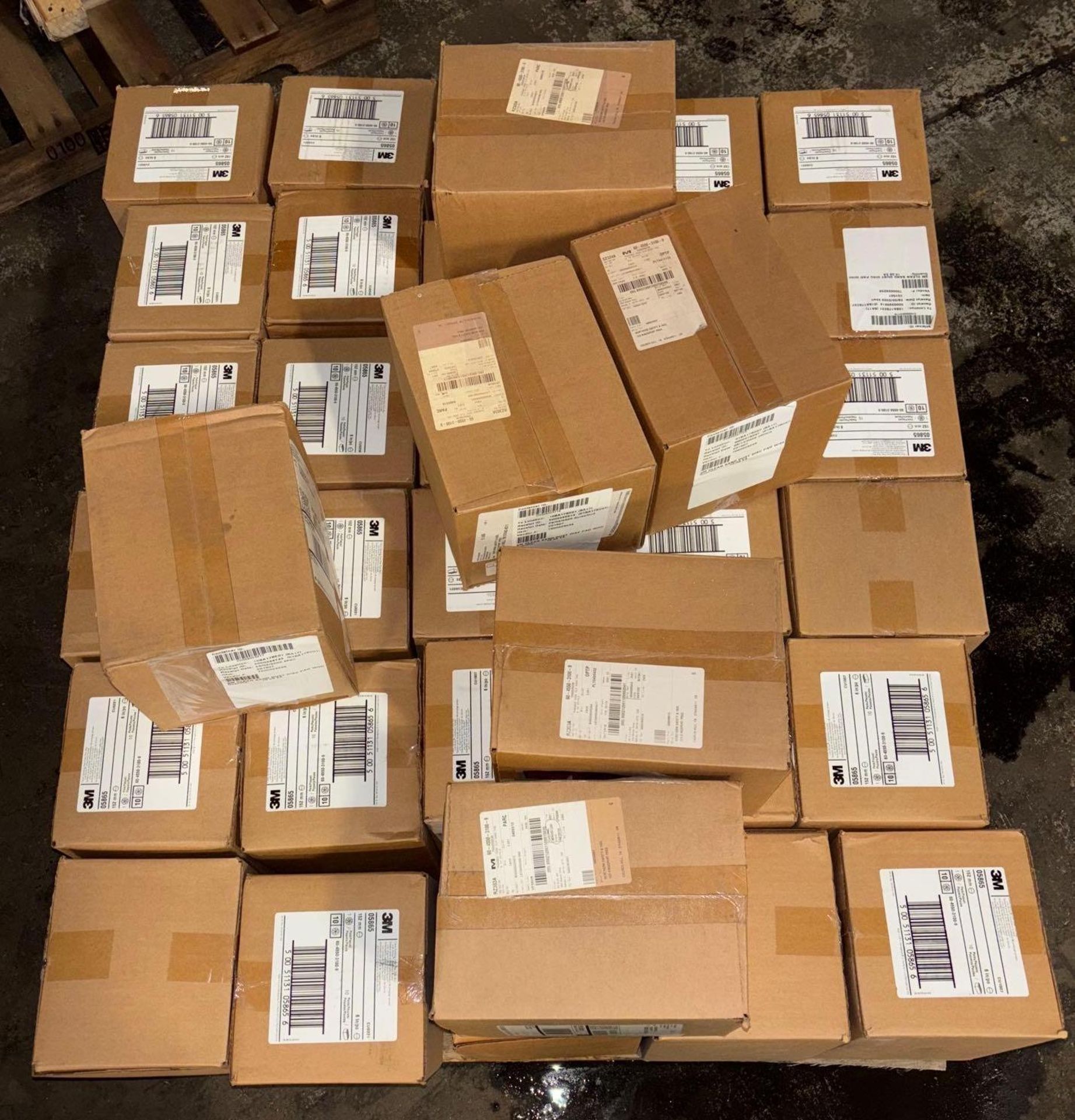 (36) Boxes 3M Clean Sanding Dust Free Disc Pads Item Number: 05865 6 ...