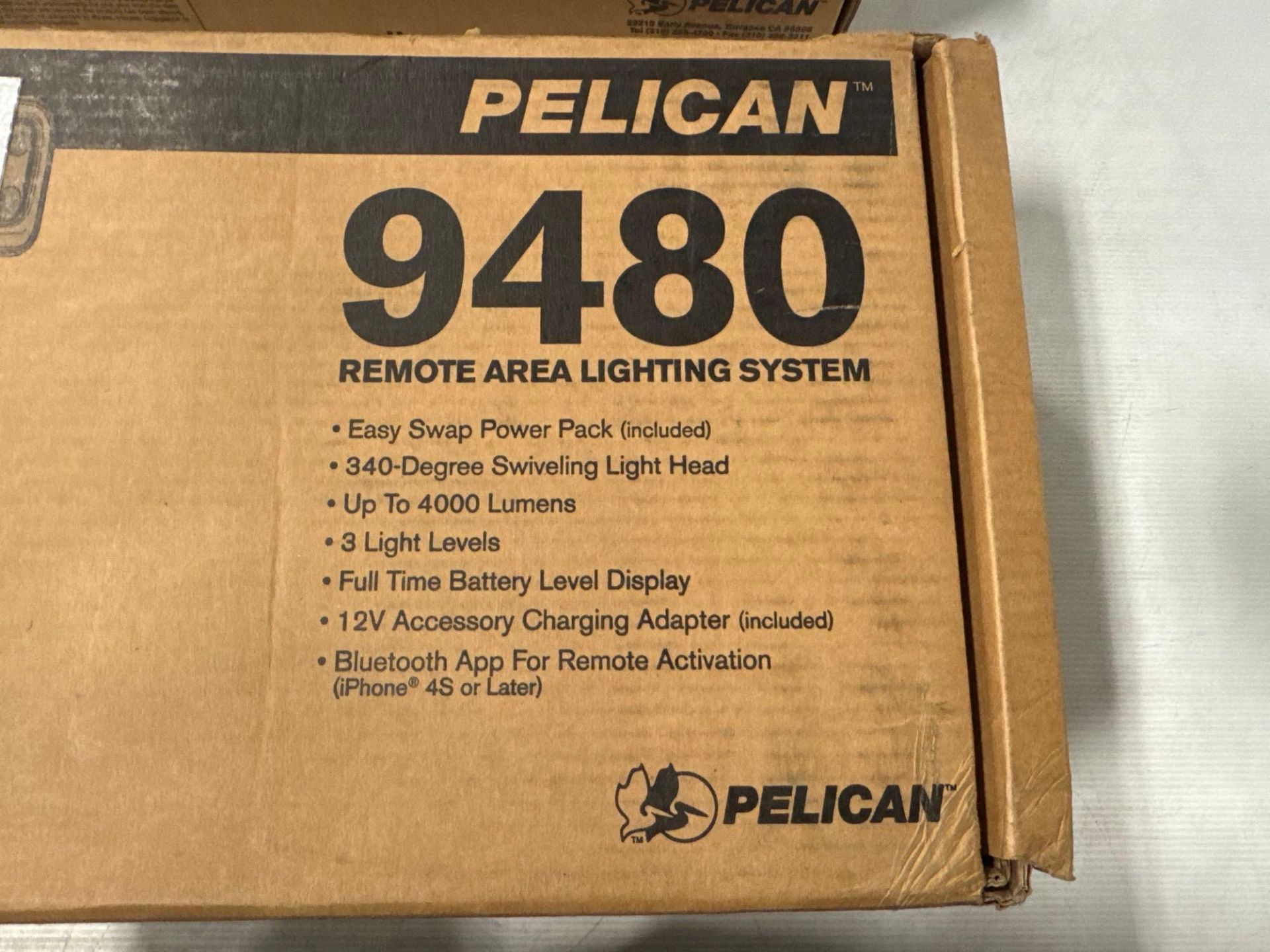 (2) Pelican® 9480 LED Remote Area Work Light Item Number: 9480 Est Qty ...