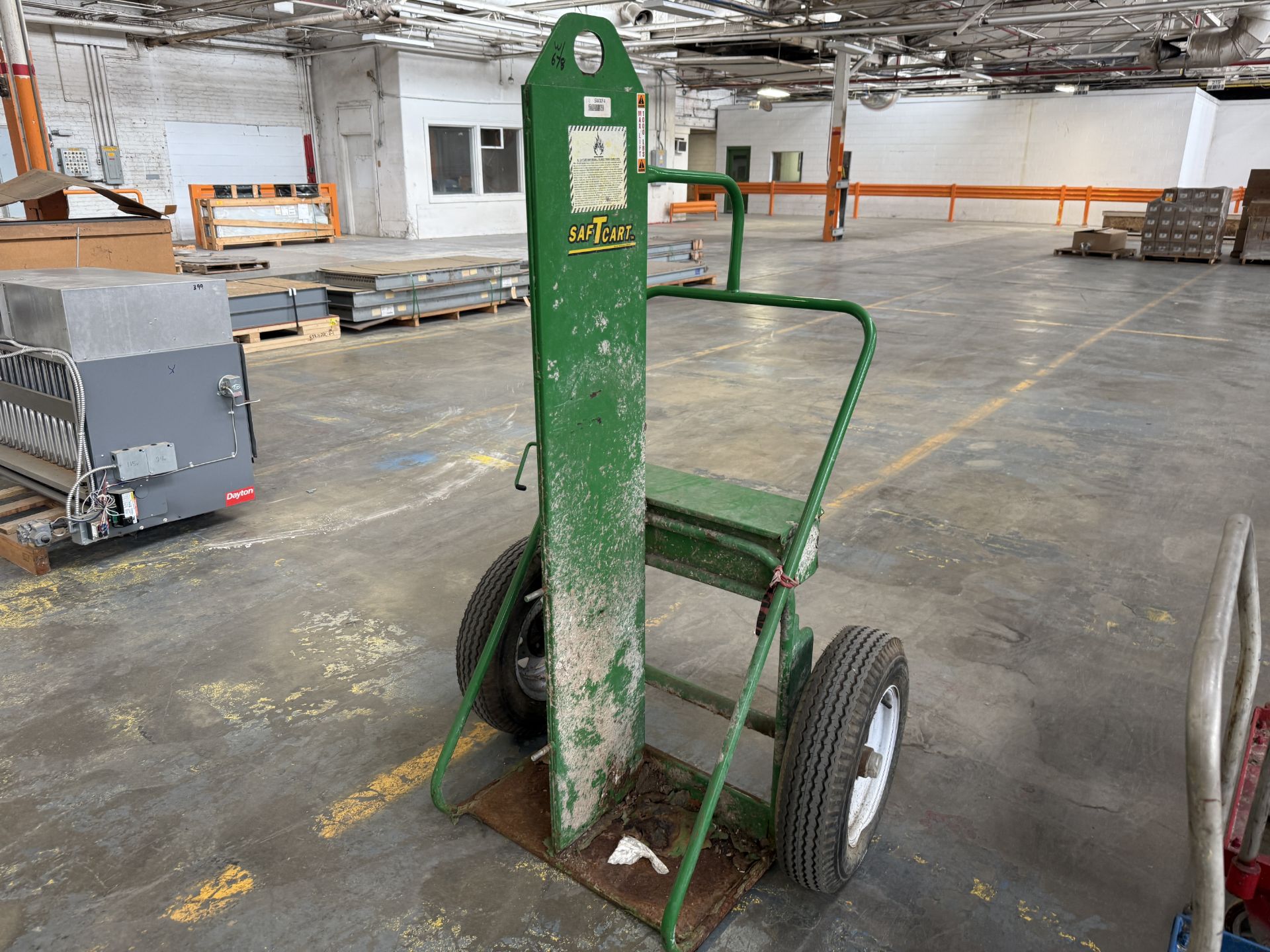 Lot of (2) Tank Carts and (4) Barrel Carts [LOC] Warehouse 2 - Please ...