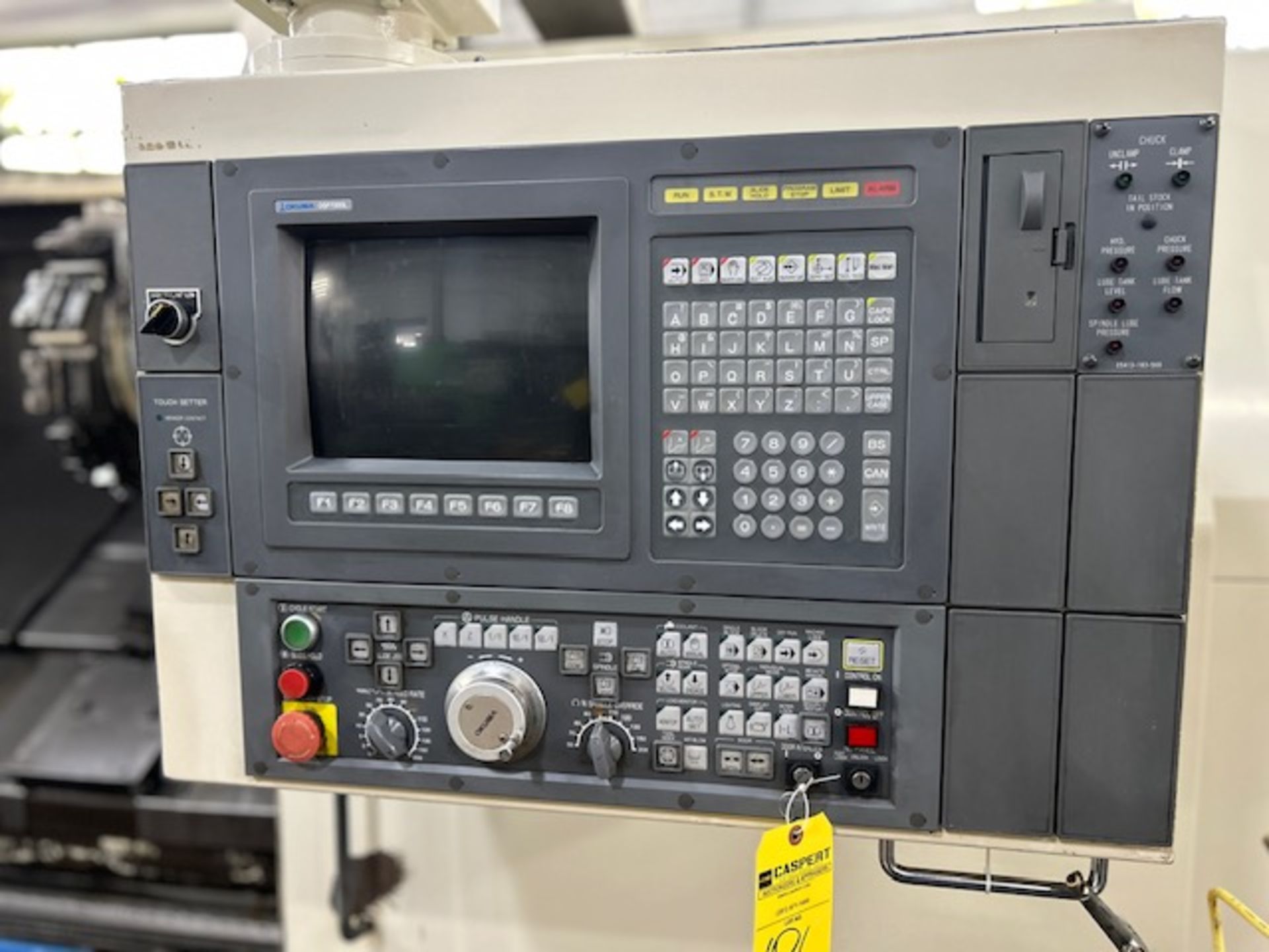 Okuma CNC Turning Center 27.56" x 78.74"cc, Model LB35 II/2000, s/n 258 ...